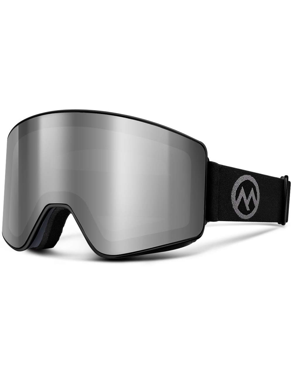 OutdoorMaster Meander Ski Goggles - Grey - Grey Lens - Walmart.com