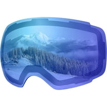 OutdoorMaster Ski Goggles PRO - Frameless, Interchangeable Lens 100% ...