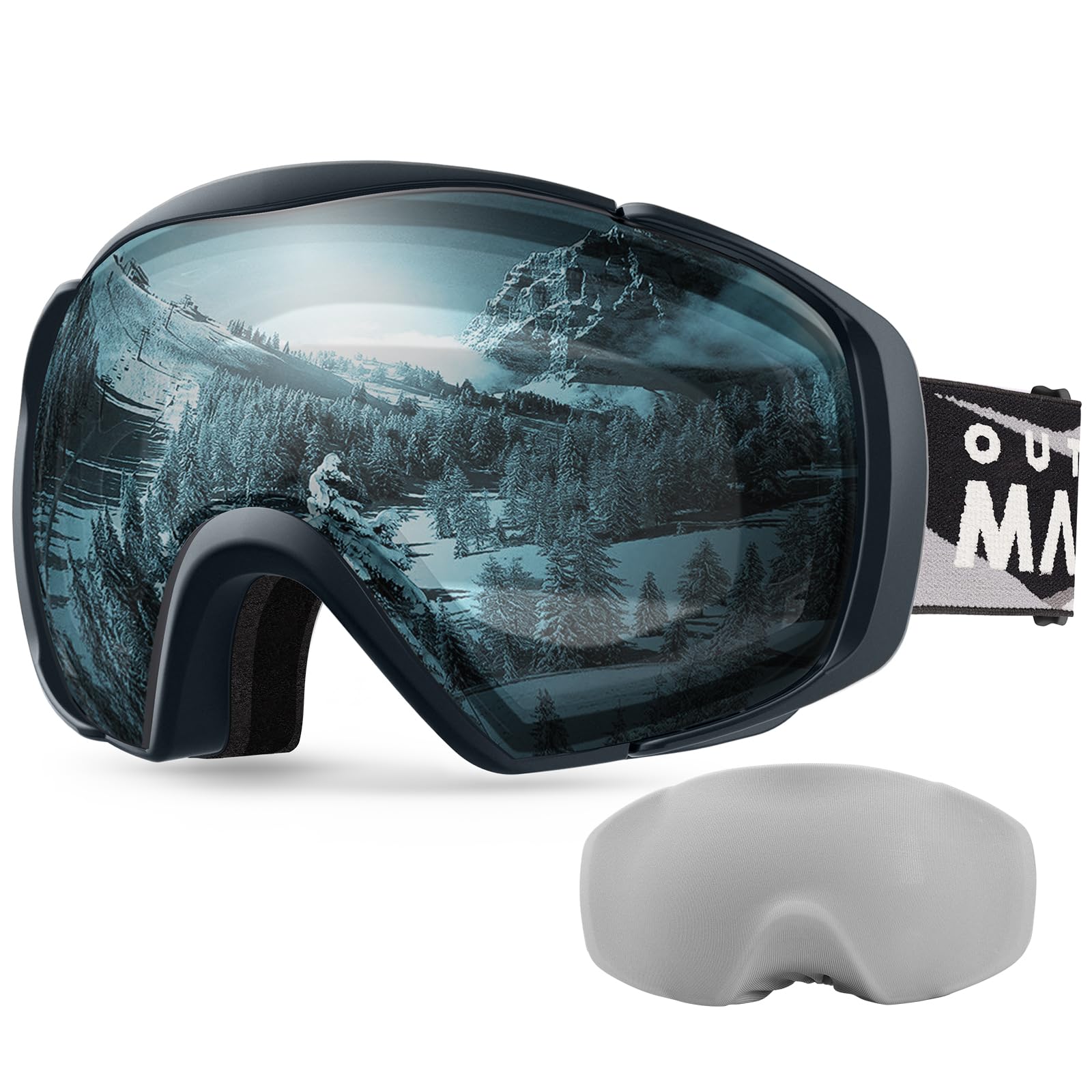 Cloud 9 - Snow Goggles "Gorilla" Adult Camo Anti-Fog Dual Lens UV400 ...