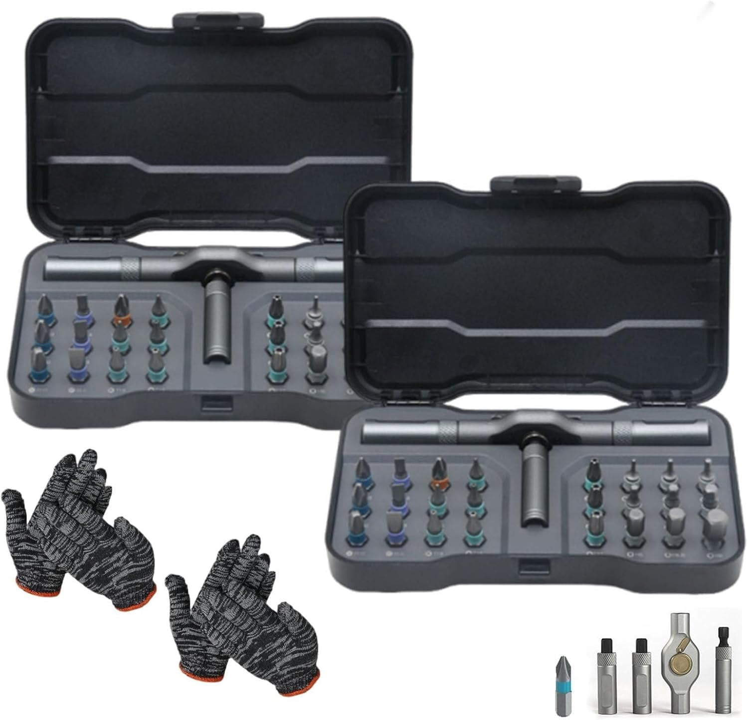 Outdoorfun 24 in 1 DIY Screwdriver, Outdoor Fun Ratchet Screwdriver Set ...