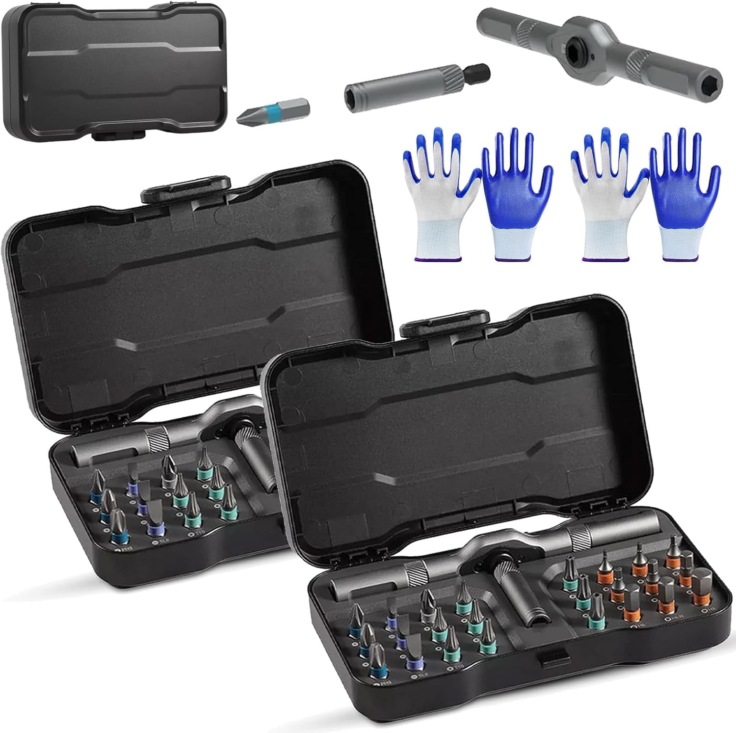 Outdoorfun 24 in 1 DIY Screwdriver, Outdoorfun 24 in 1 Magnetic Ratchet ...