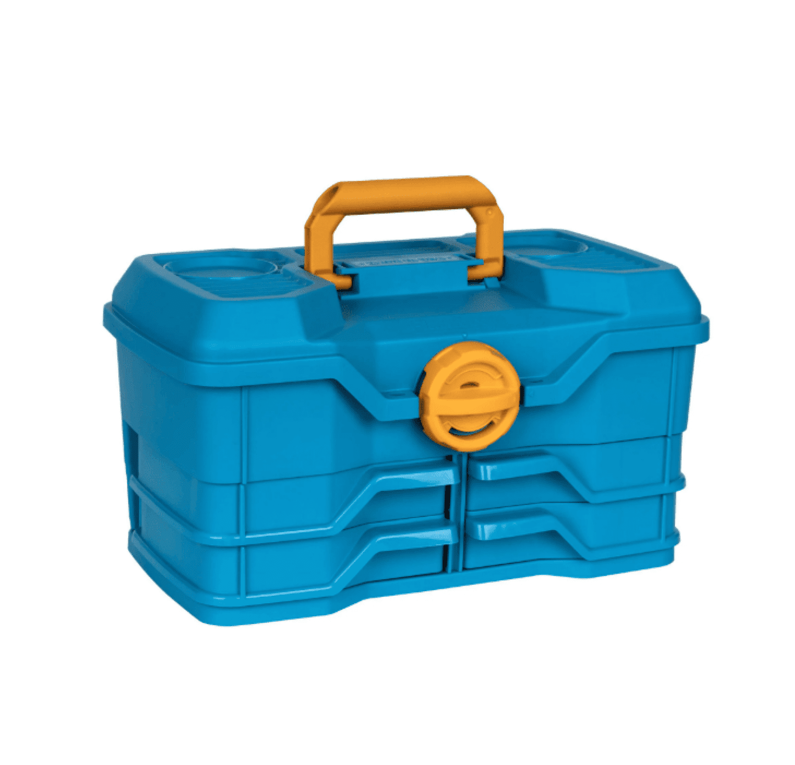 Outdoors, NextGen 4/0 Medium Fishing Tackle Box, 440NGA, 14 inches, Plastic, Blue Flambeau ...