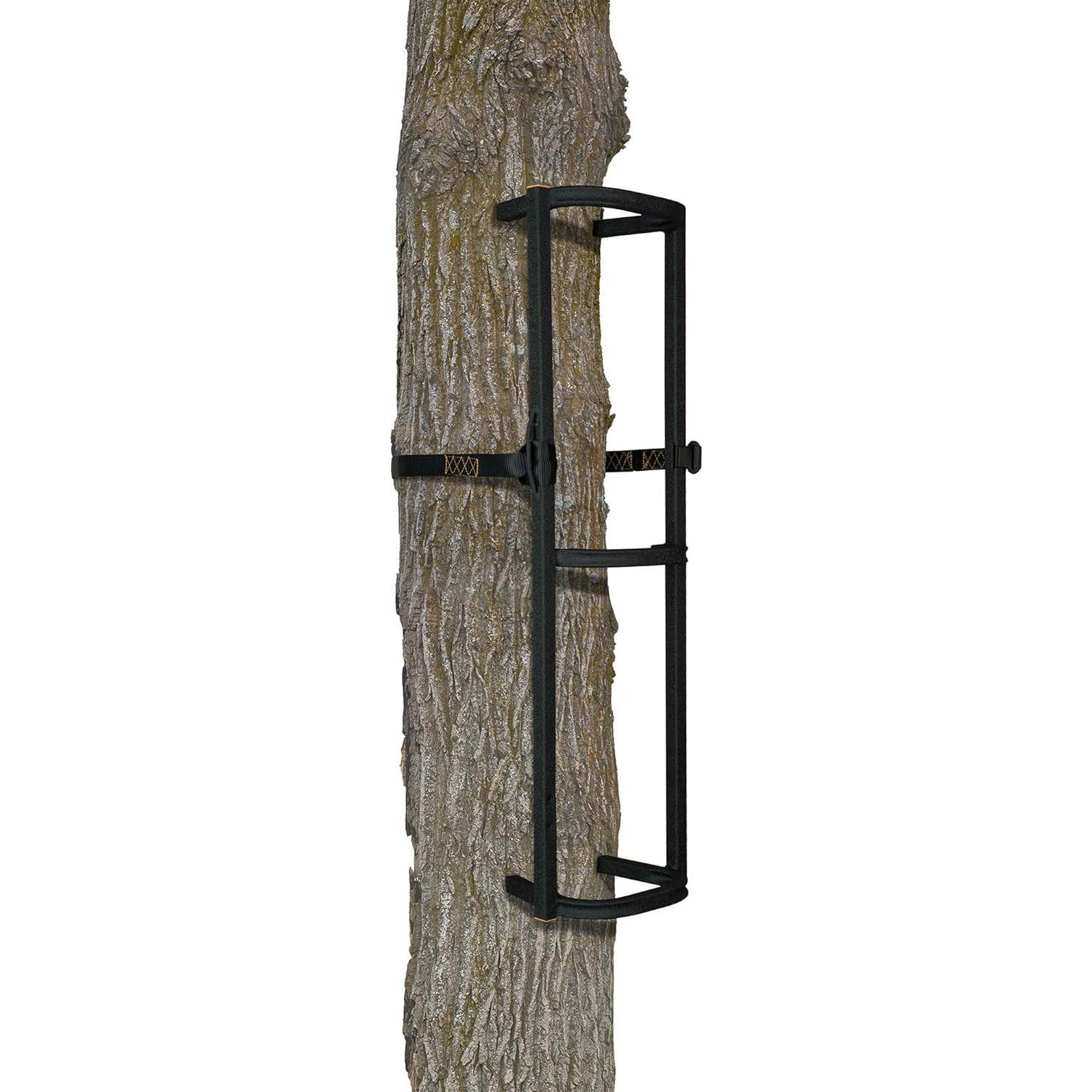 Outdoors Stagger Steps Packable Rock Solid Steel Ladder System for Tree ...