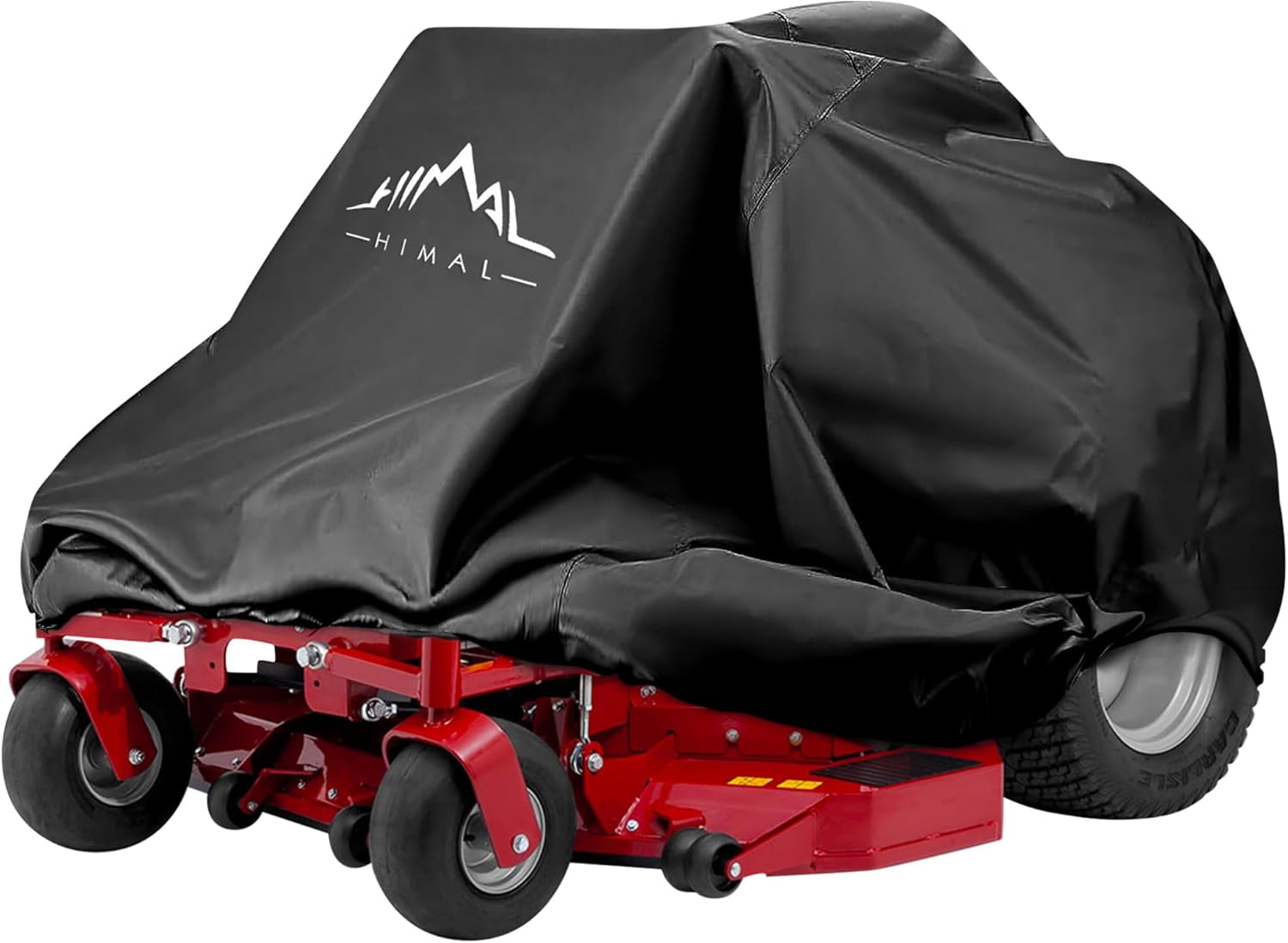 Outdoors Zero-Turn Mower Cover, Heavy Duty 600D Polyester Oxford, UV ...