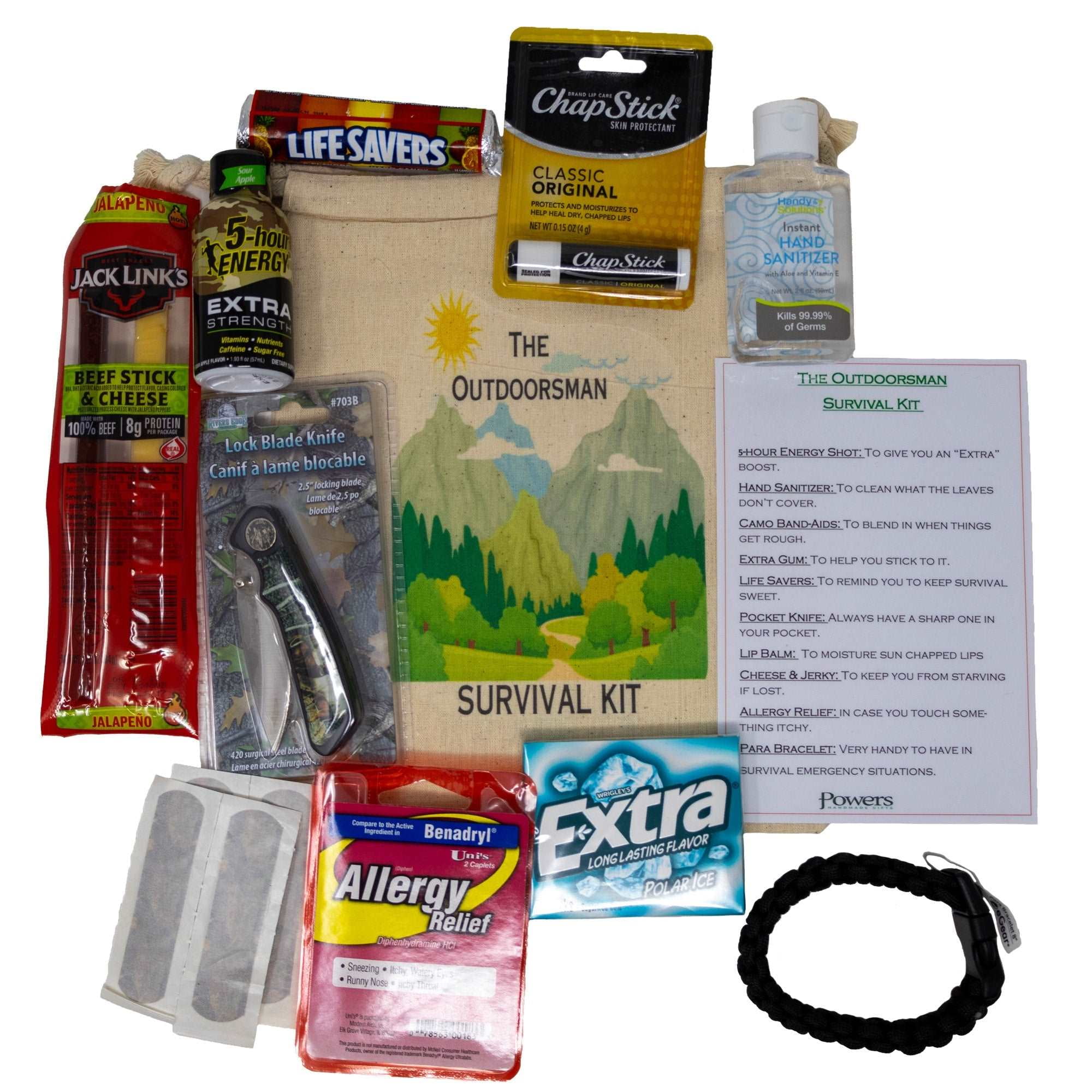 Outdoorsman Funny Survival Kit - Walmart.com