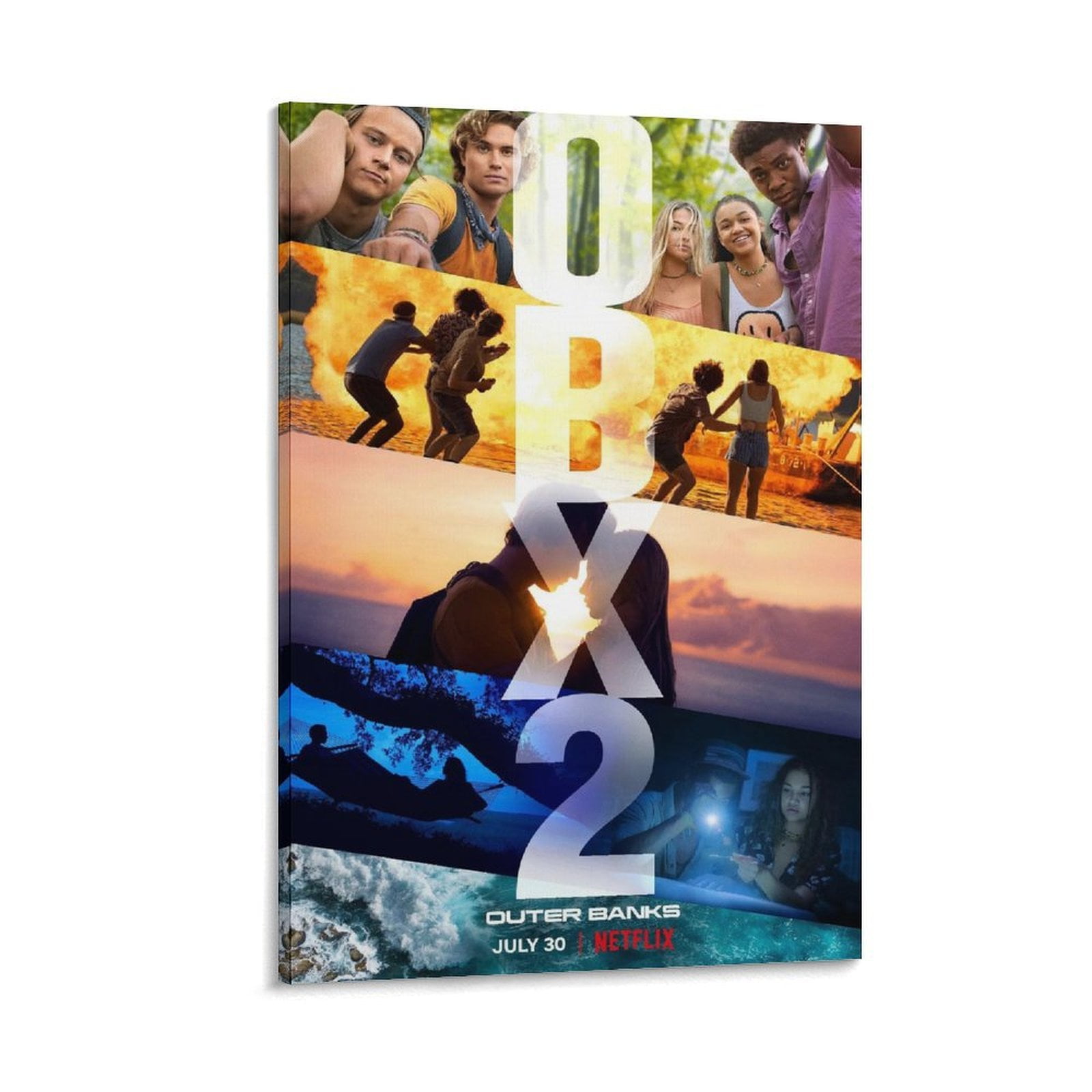 Outer Bank S Movie Poster Obx Poster 2 Canvas Poster Wall Art Picture ...