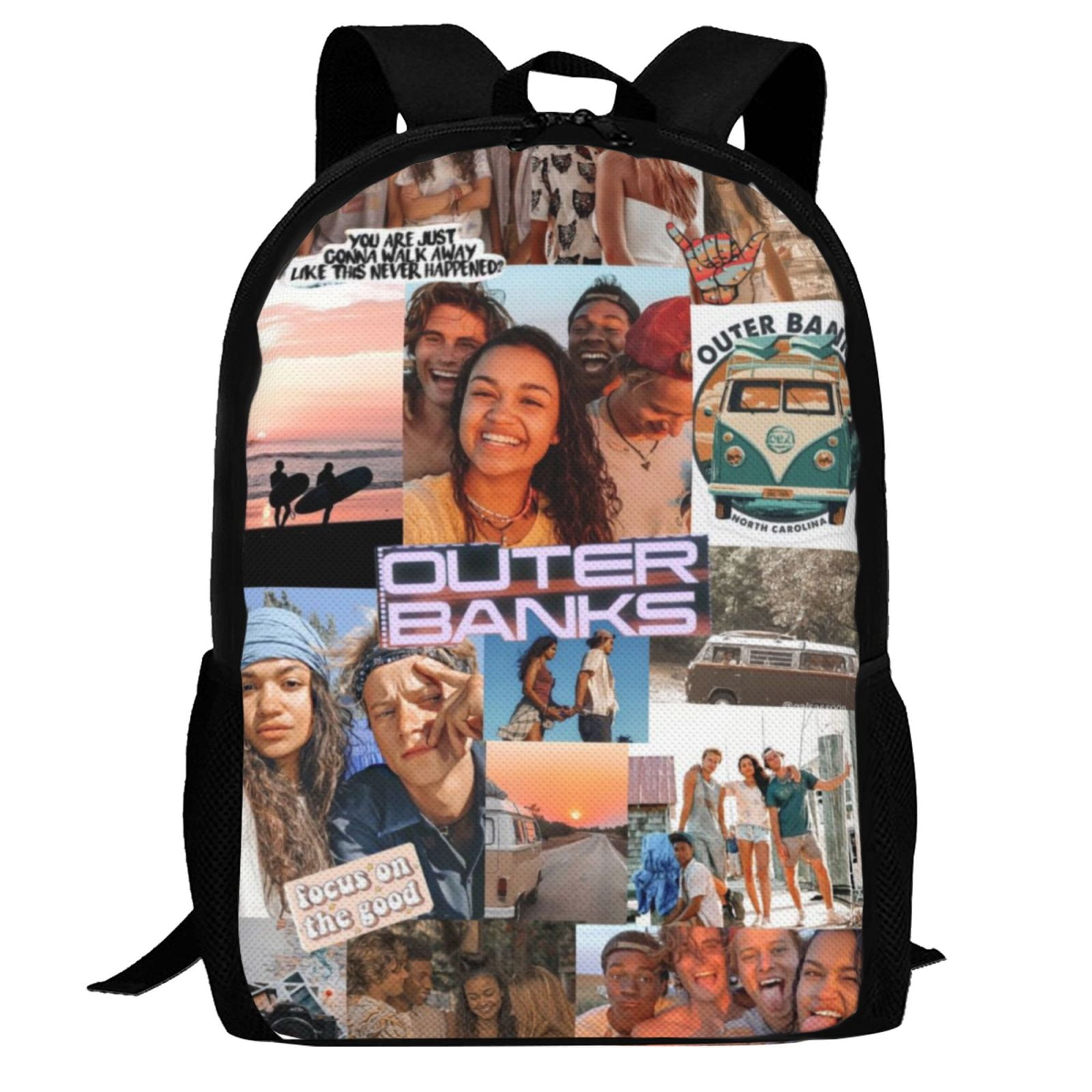 Outer Banks Backpack, 3d Printed Laptop Backpack, Water Resistant ...