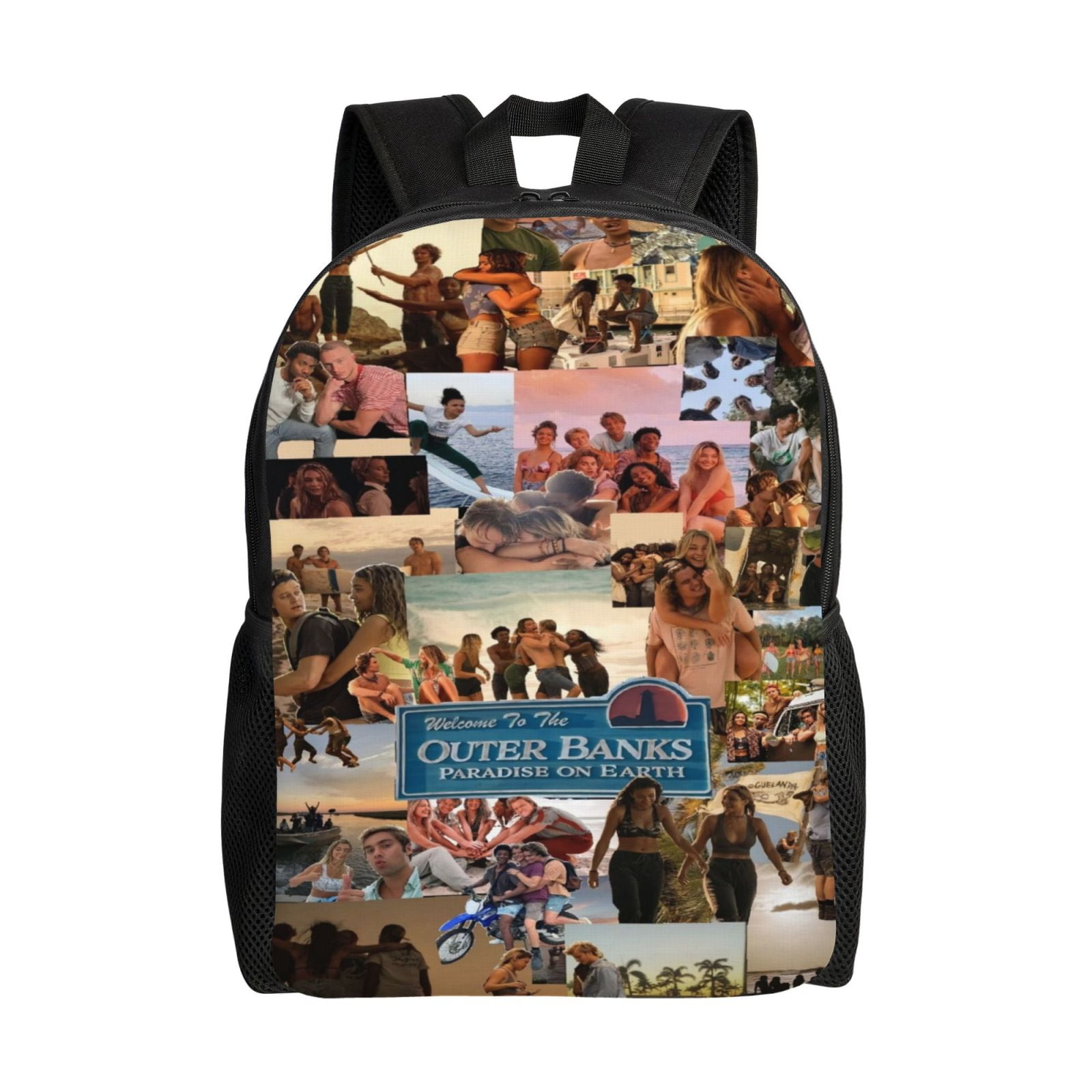Outer Banks Cartoon Backpack Cute Large Capacity Casual School Unisex ...