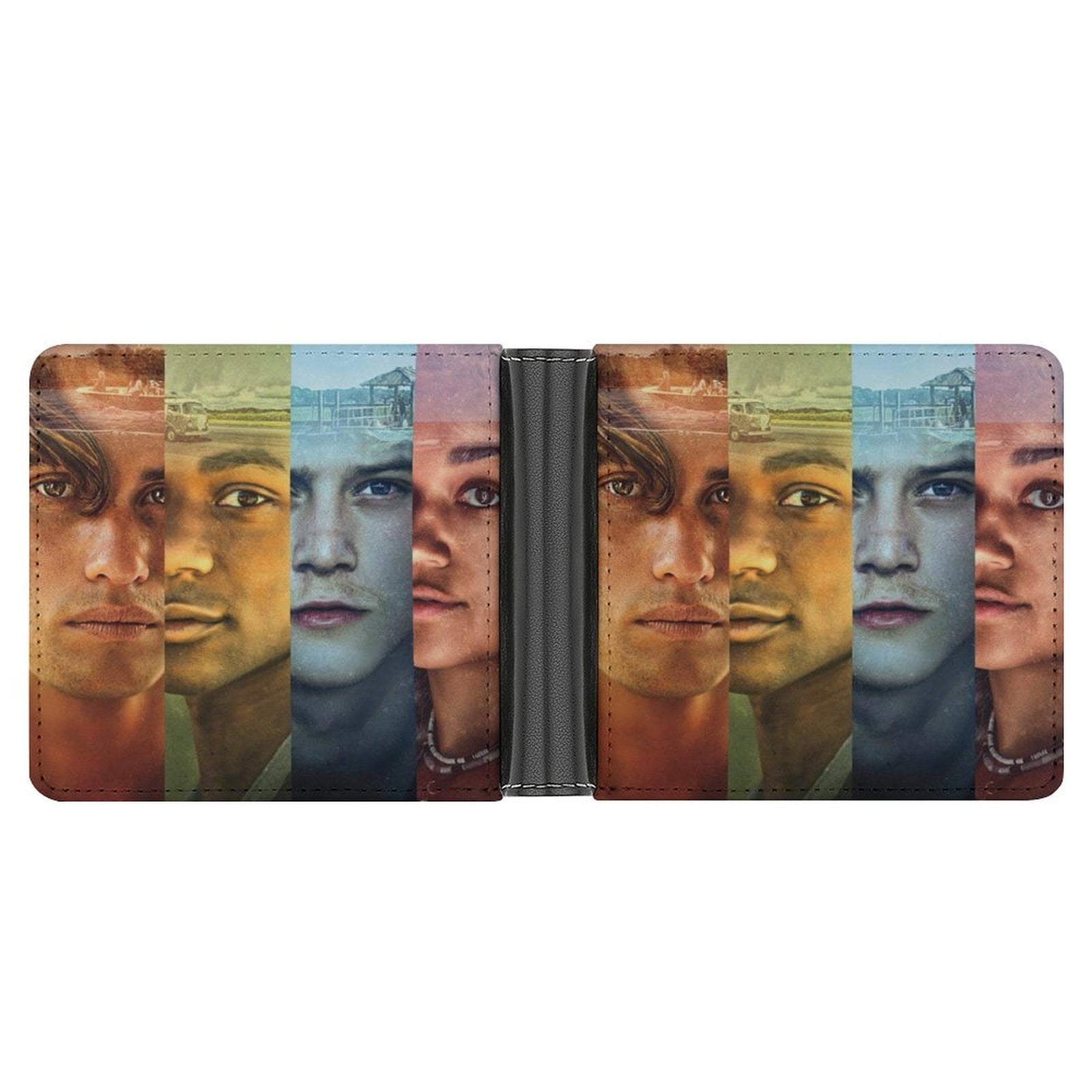 Outer Banks Characters PU Leather Bifold Wallet Money Organizers Gift ...