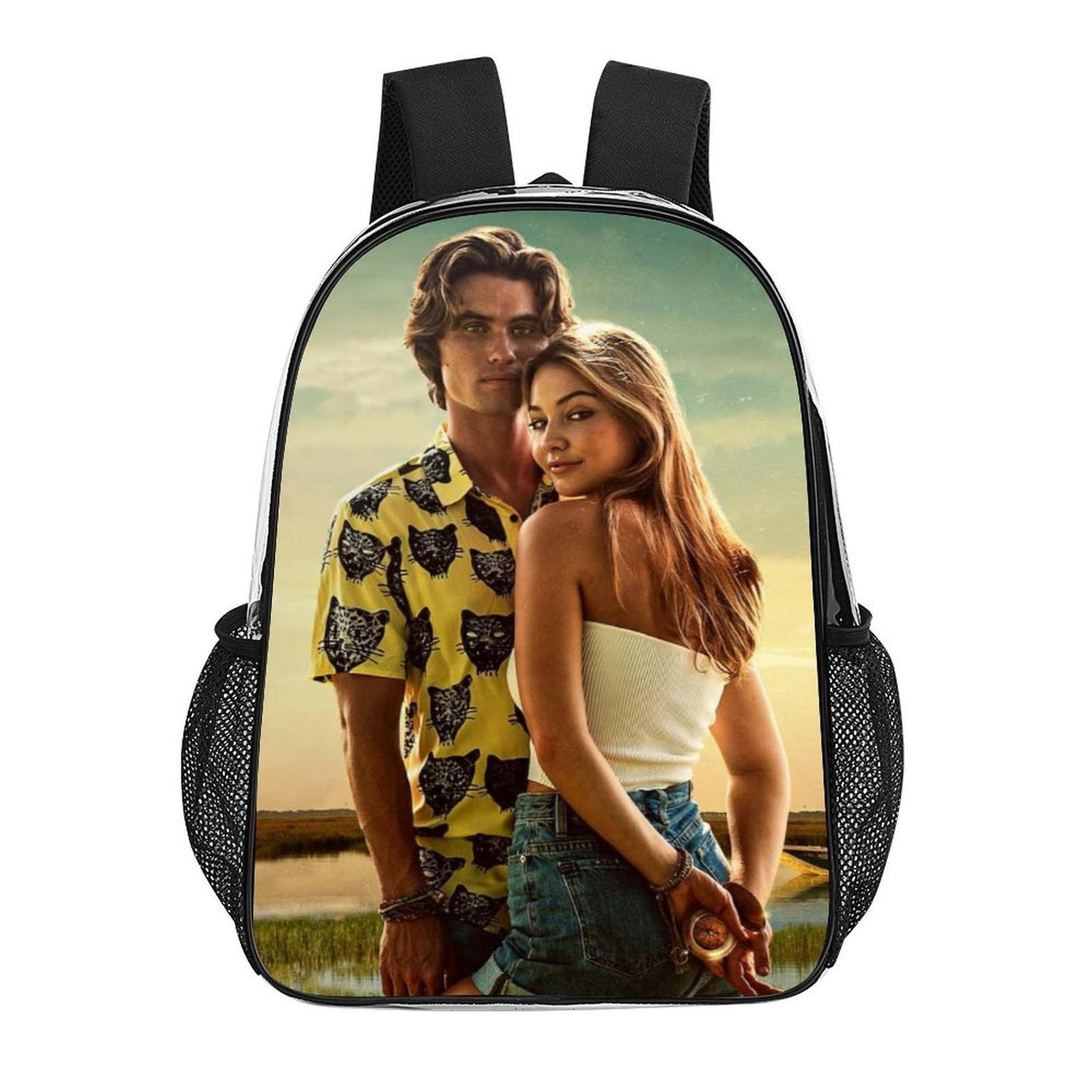 Outer Banks Clear Backpack Transparent Bag 17 Inch Large Capacity ...