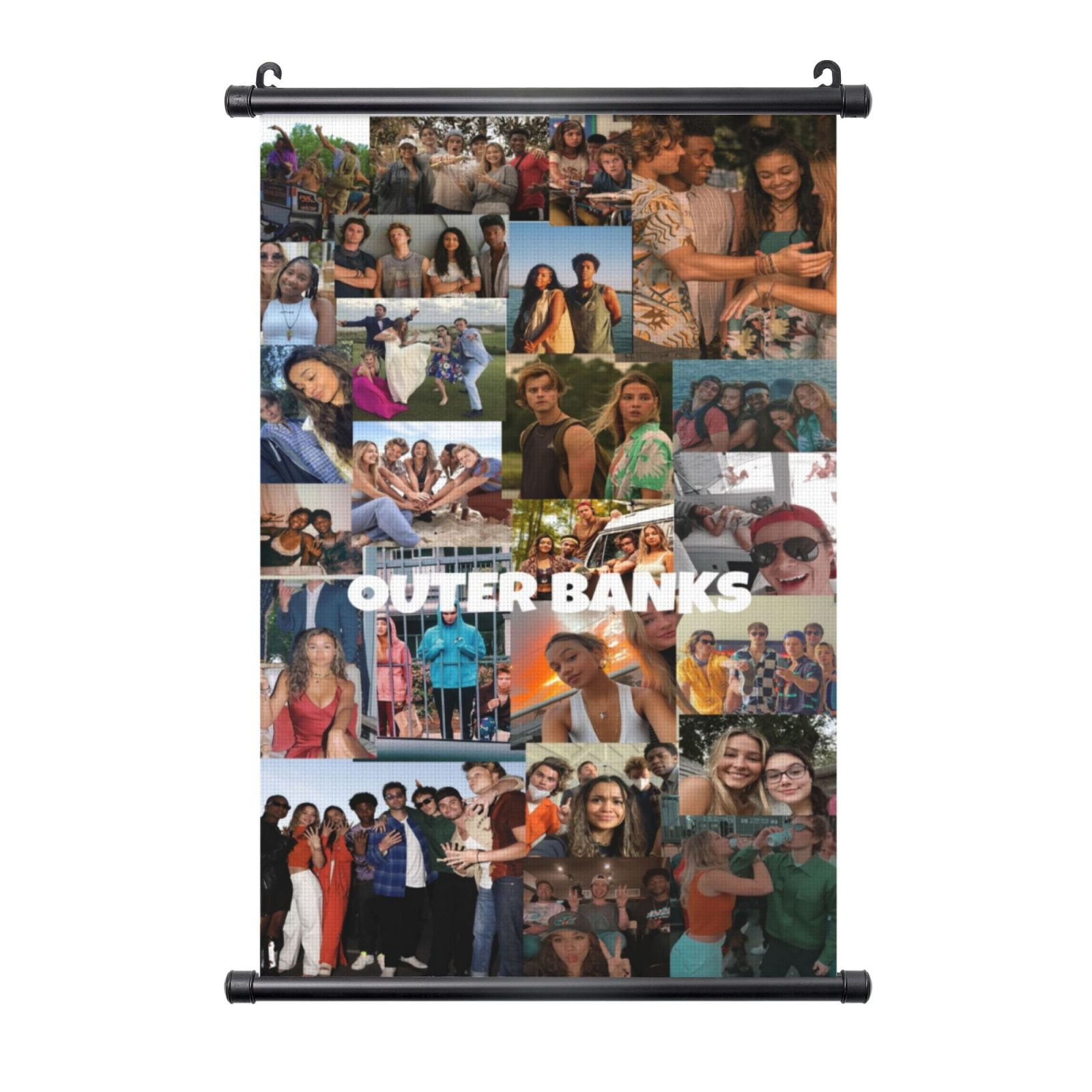 Outer Banks Hanging Poster, Black Plastic Shaft Wall Hanging Posters ...