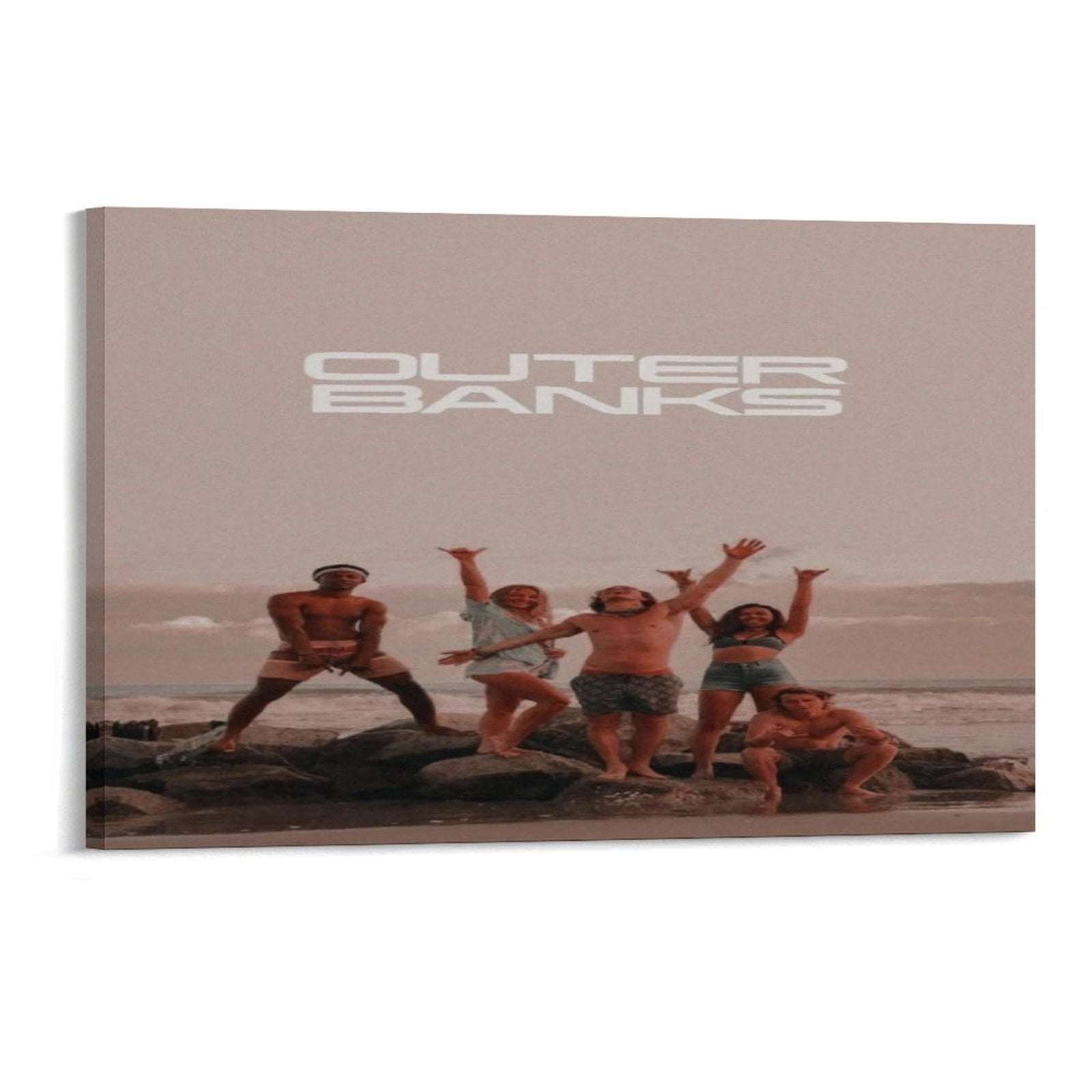 Outer Banks Inner Frame Decorative Canvas Painting Hanging Picture Wall ...