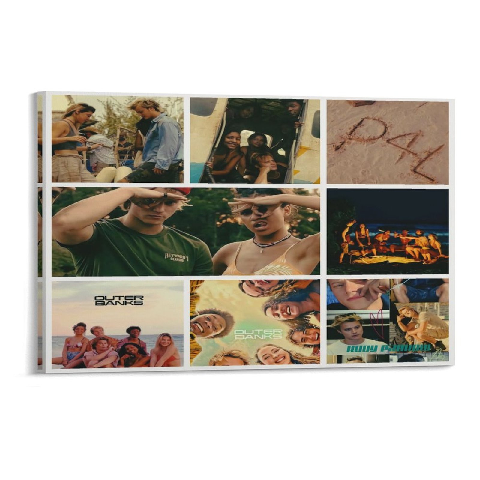 Outer Banks Inner Frame Decorative Canvas Painting Hanging Picture Wall ...