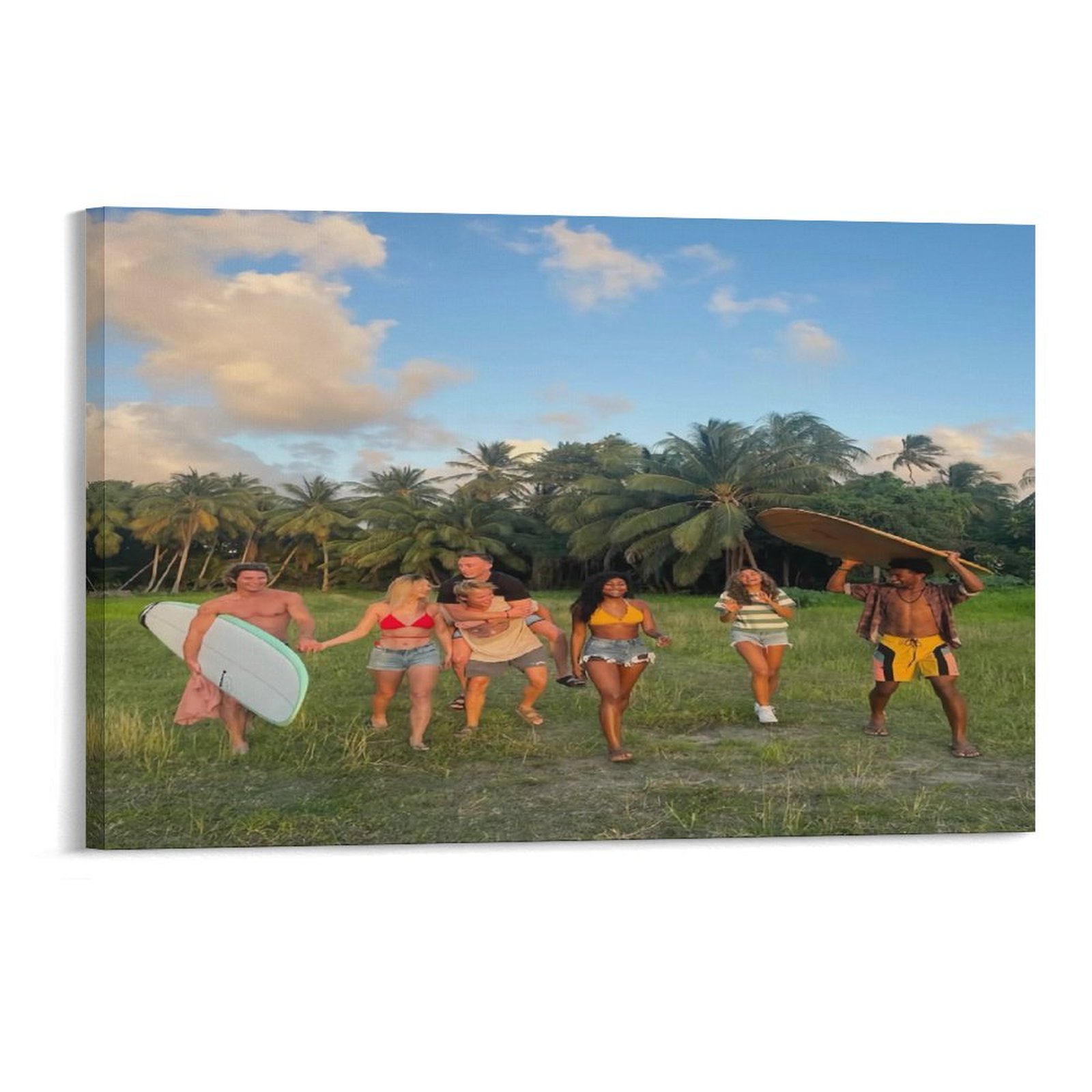 Outer Banks Inner Frame Decorative Canvas Painting Hanging Picture Wall ...