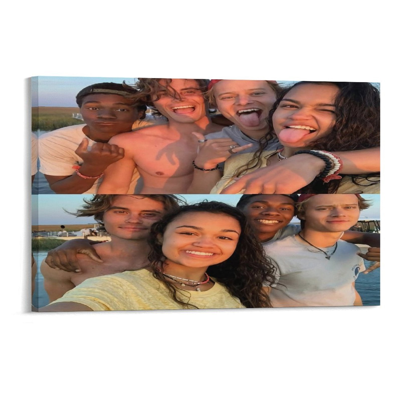 Outer Banks Inner Frame Decorative Canvas Painting Hanging Picture Wall ...
