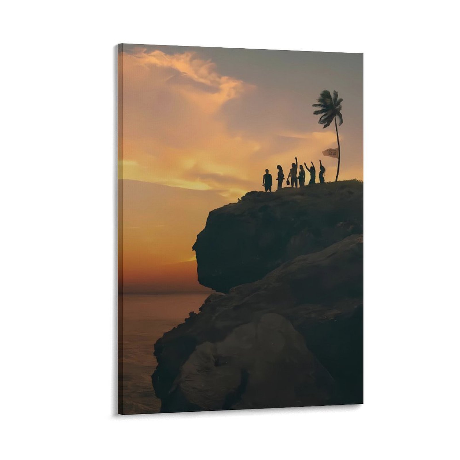 Outer Banks Inner Frame Decorative Canvas Painting Hanging Picture Wall ...