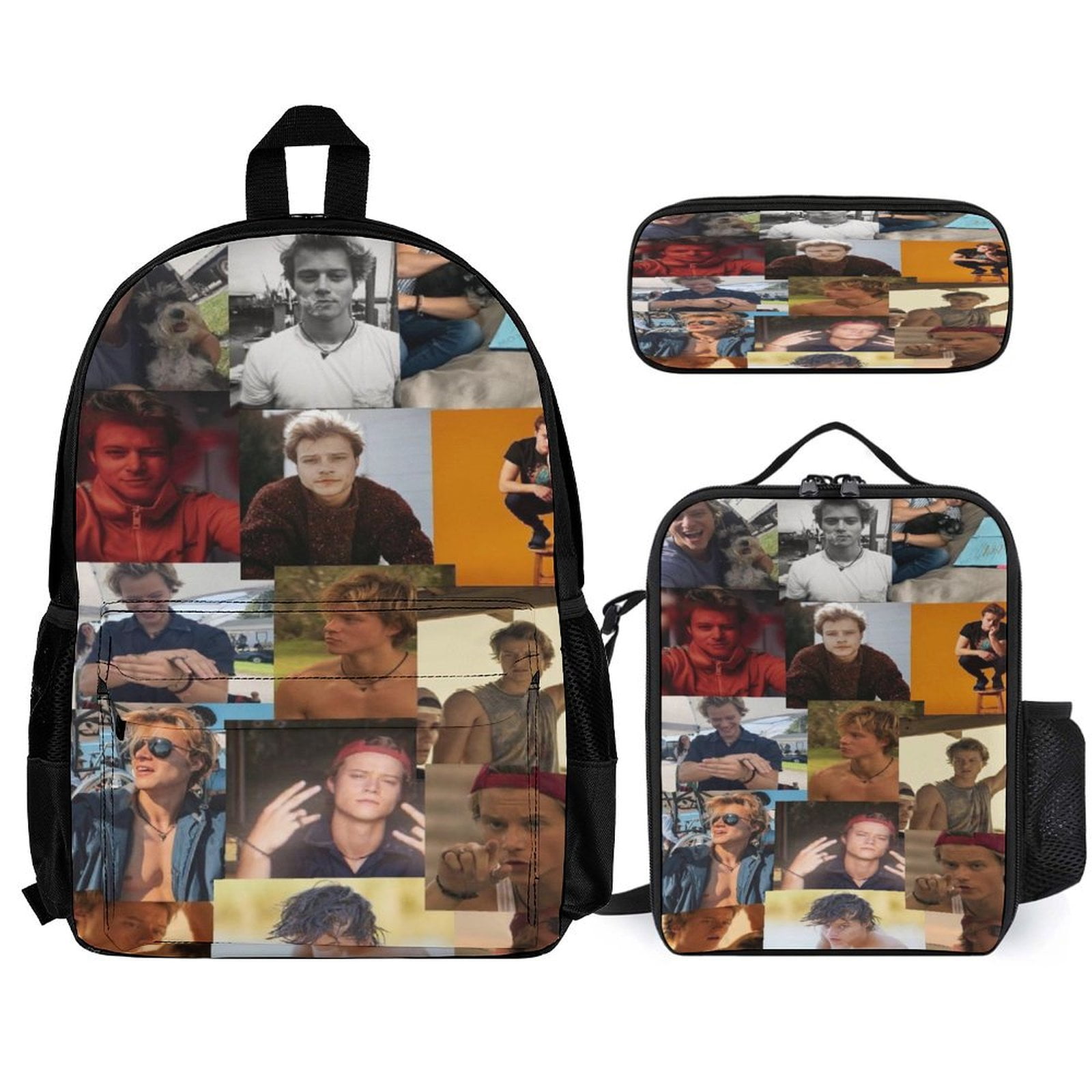 Outer Banks JJ Maybank Backpack Set Cartoon Bookbag Backpack with Lunch ...