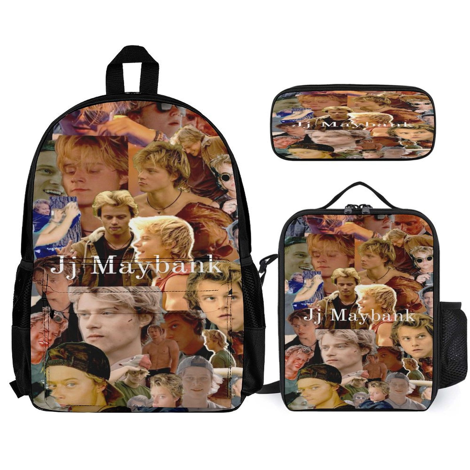 Outer Banks JJ Maybank Backpack Set Cartoon Bookbag Backpack with Lunch ...