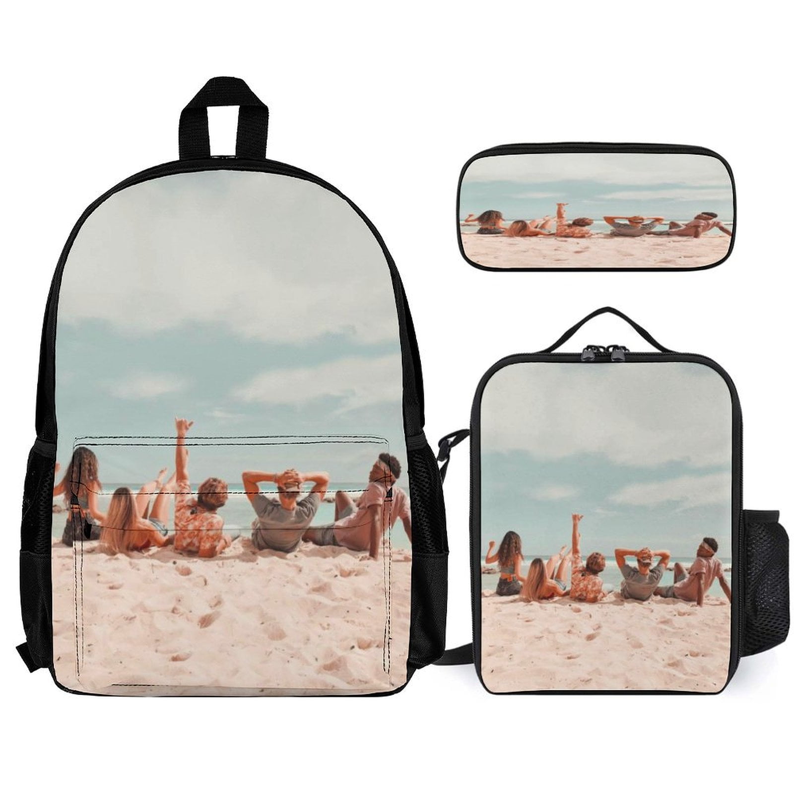 Outer Banks JJ Maybank Backpack Set Cartoon Bookbag Backpack with Lunch ...