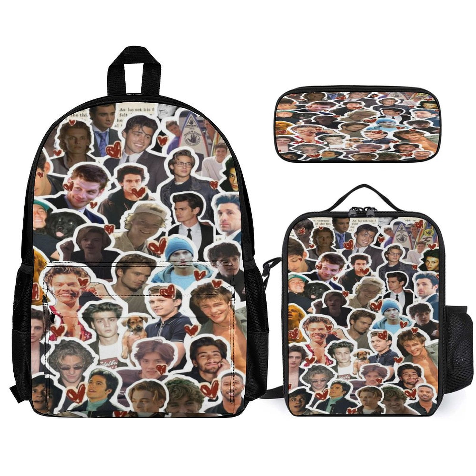 Outer Banks JJ Maybank Backpack Set Cartoon Bookbag Backpack with Lunch ...