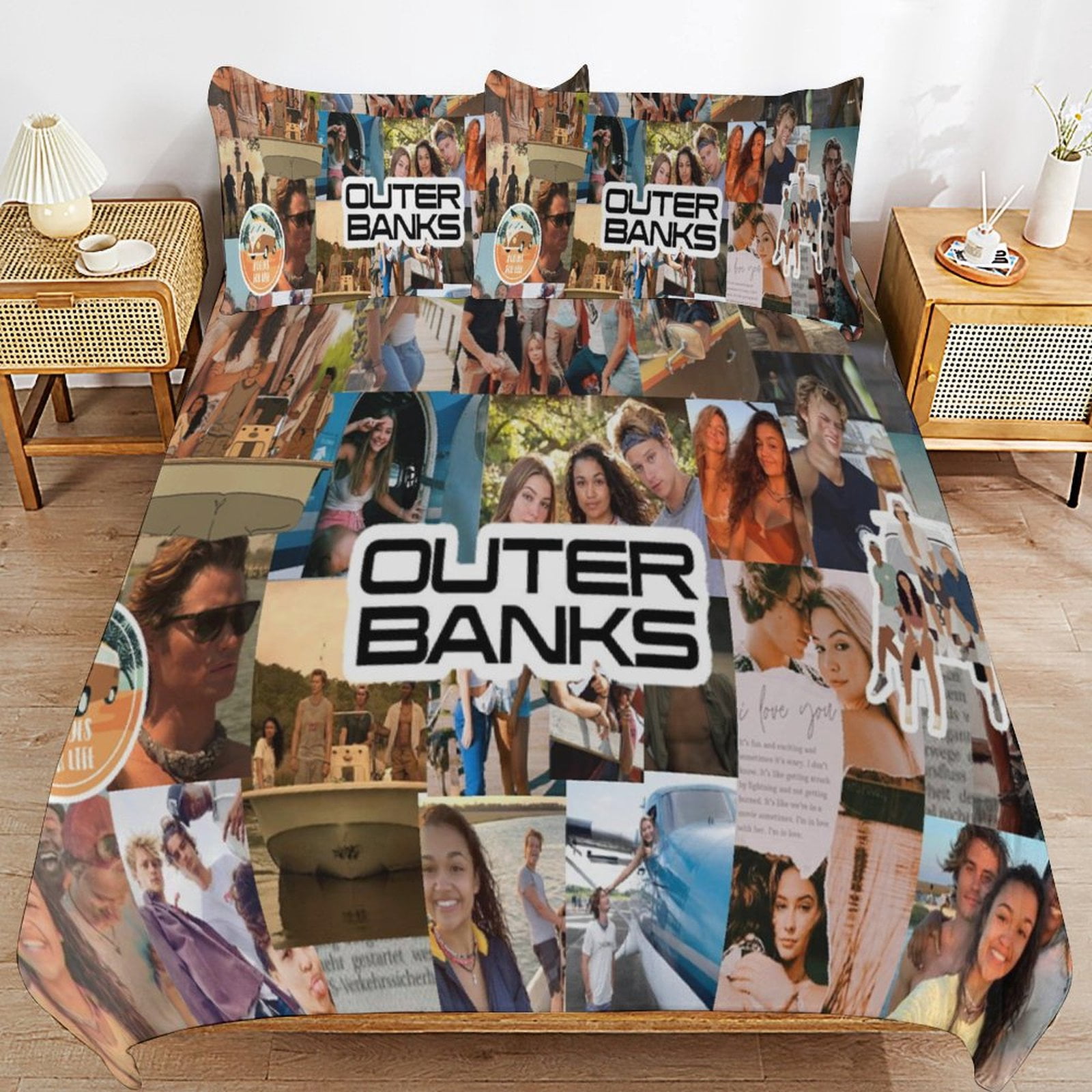 Outer Banks JJ Maybank Bed Duvet Cover Cartoon Bedding Sets 3D ...