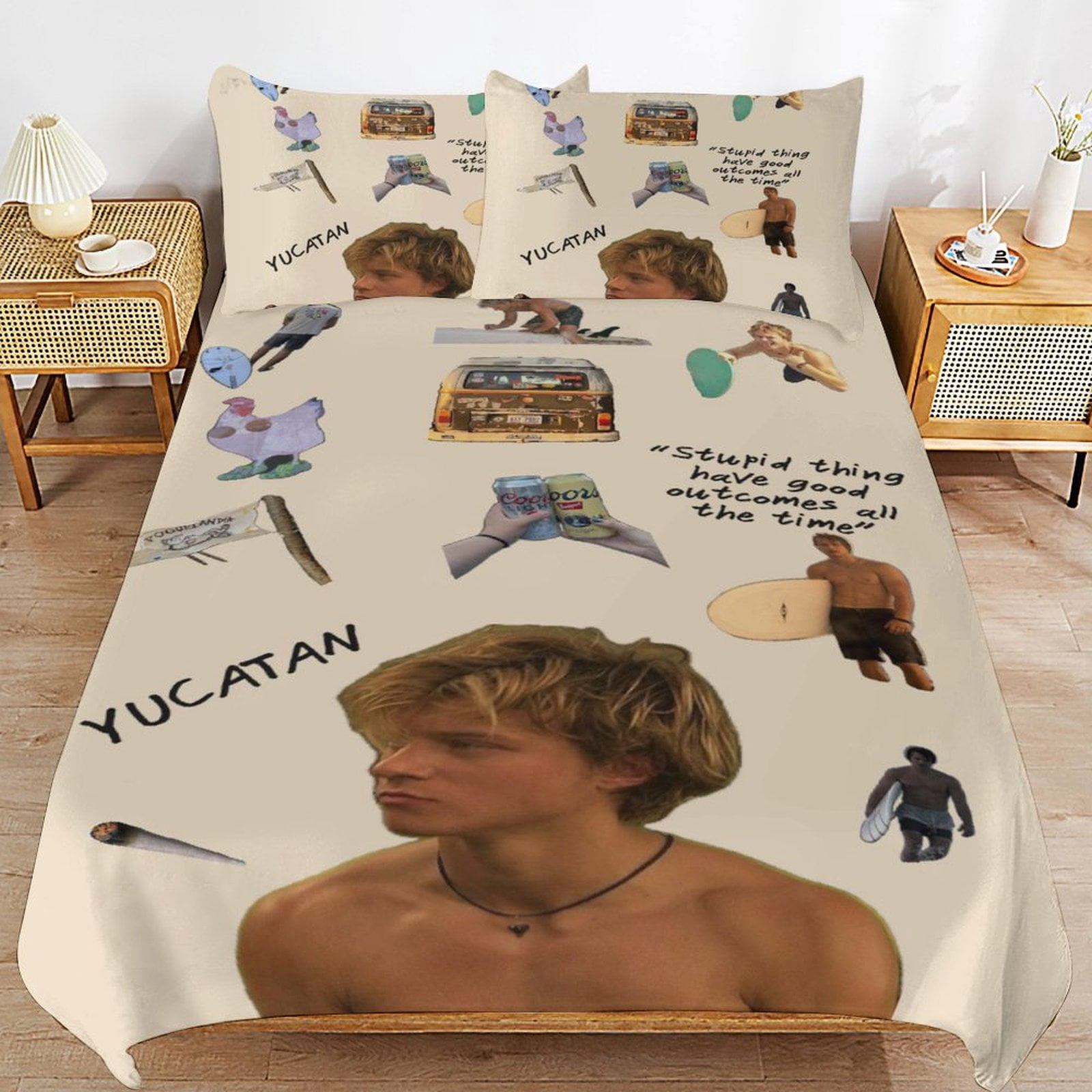 Outer Banks JJ Maybank Bed Duvet Cover Cartoon Bedding Sets 3D ...