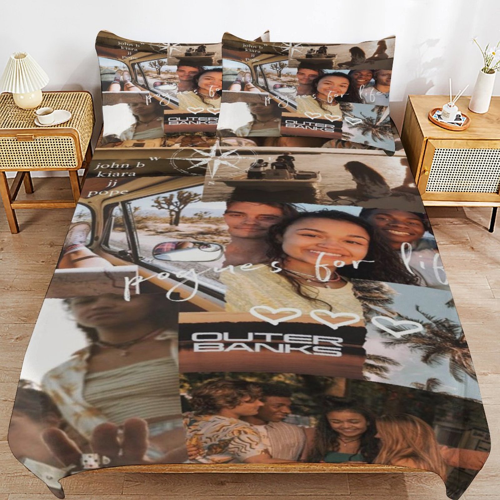 Outer Banks JJ Maybank Bed Duvet Cover Cartoon Bedding Sets 3D ...