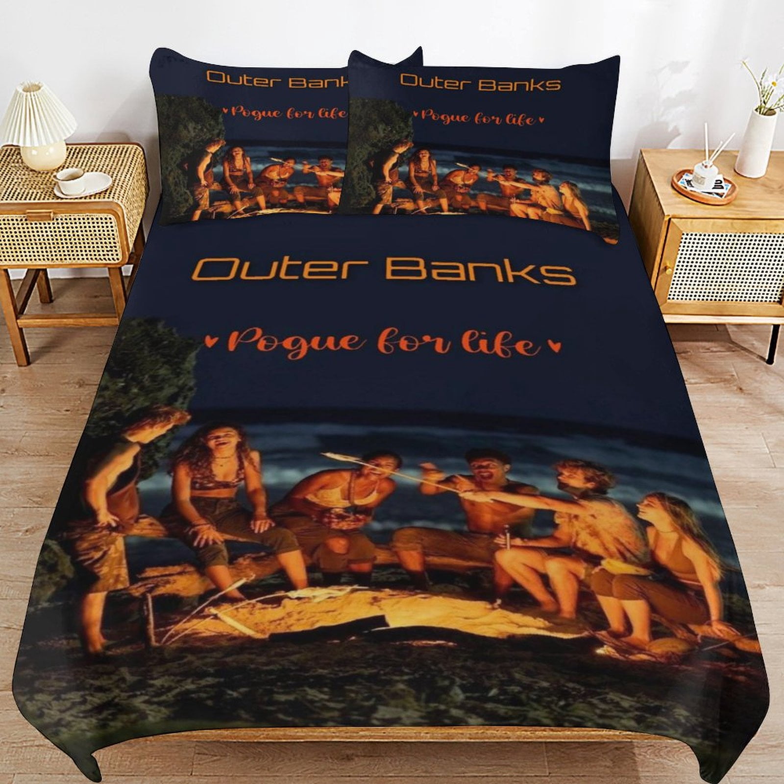 Outer Banks JJ Maybank Bed Duvet Cover Cartoon Bedding Sets 3D ...