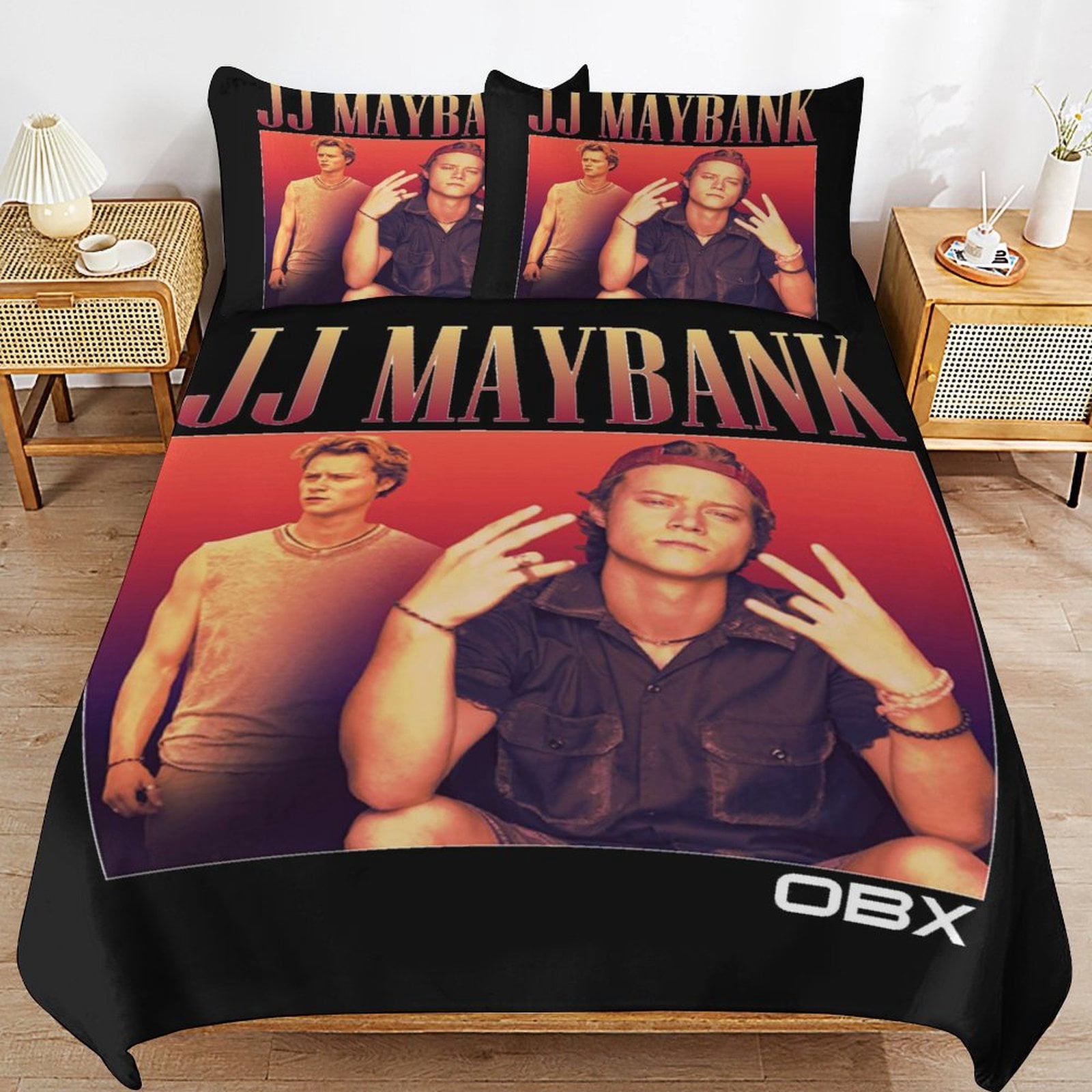 Outer Banks JJ Maybank Bed Duvet Cover Cartoon Bedding Sets 3D ...