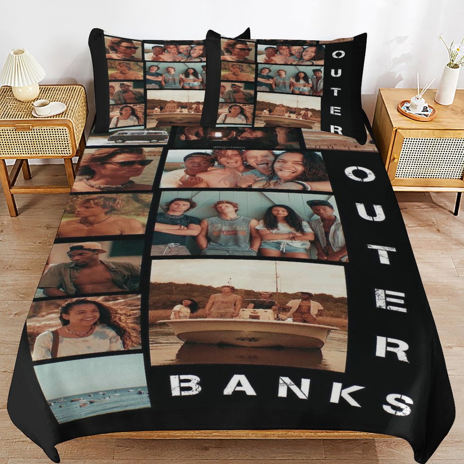 Outer Banks JJ Maybank Bed Duvet Cover Cartoon Bedding Sets 3D ...