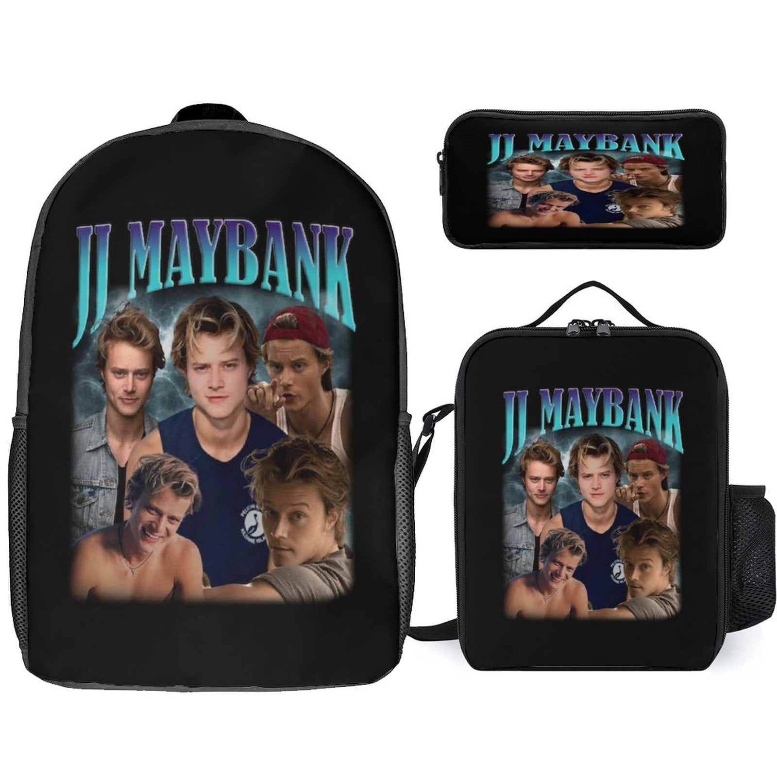 Outer Banks JJ Maybank Backpack Set Anime Bookbag 3 Piece Set Sports ...