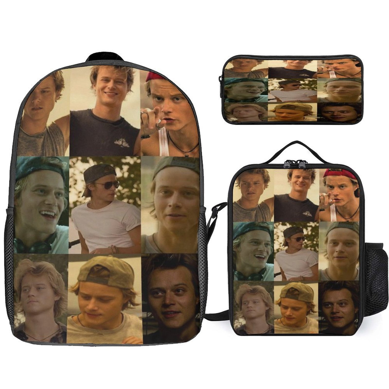 Outer Banks JJ Maybank s Backpack Set Anime Bag 3 Piece Set Sports ...