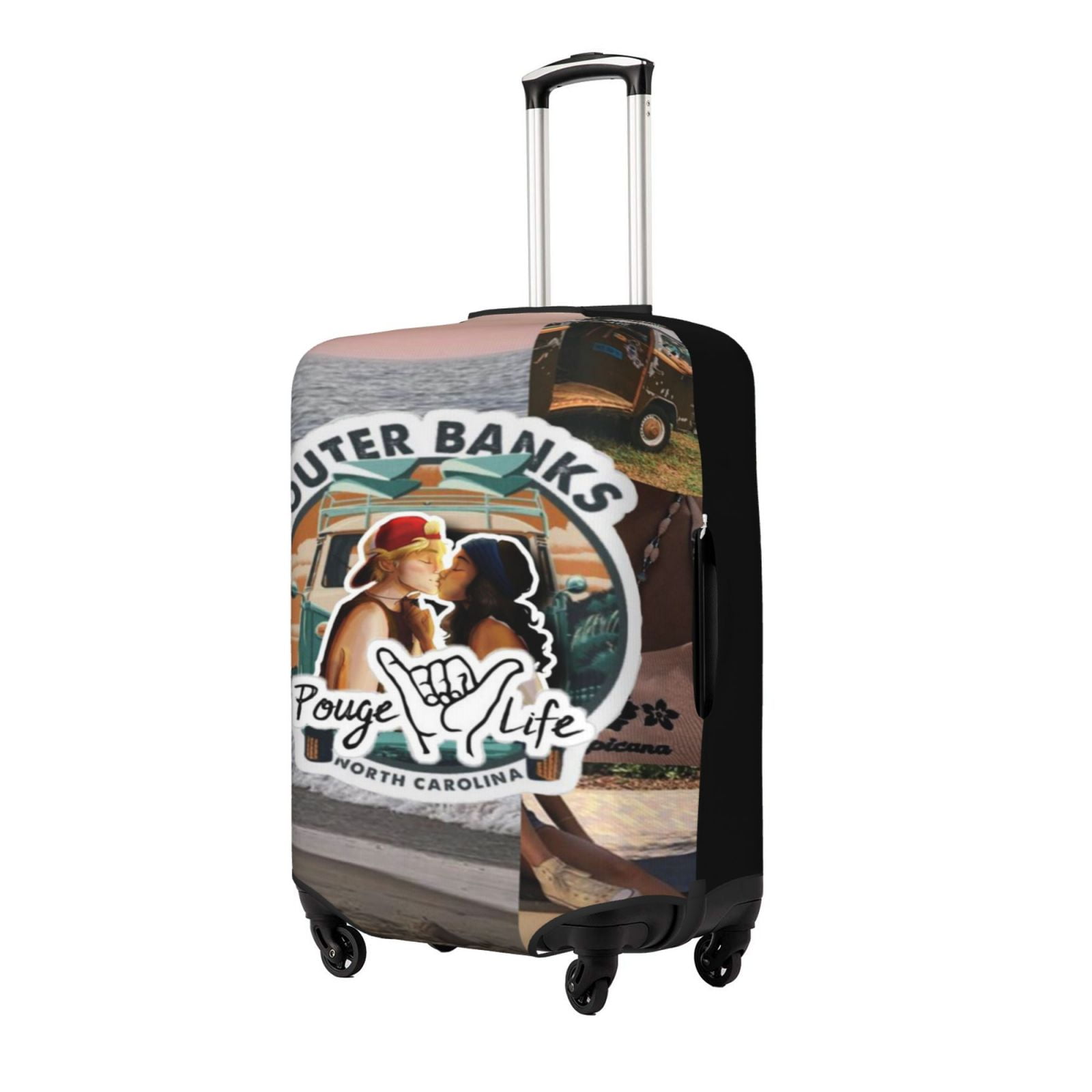 Outer Banks JJ Maybank Luggage Cover Cartoon Suitcase Covers Elastic Dustproof Protector For 18 ...