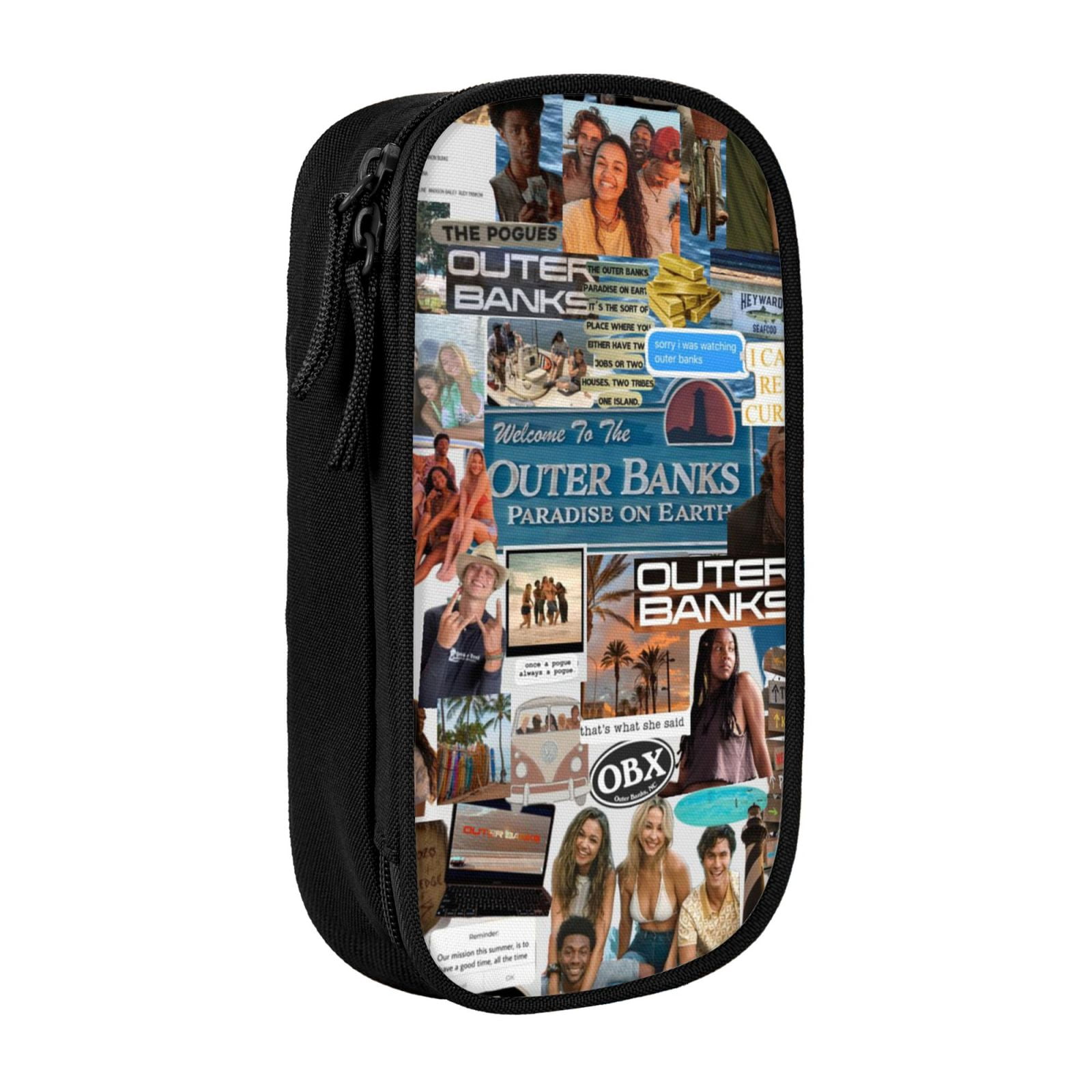 Outer Banks JJ Mayban Pencil BoxPencil Case with Zipper Pouch Pen Box ...