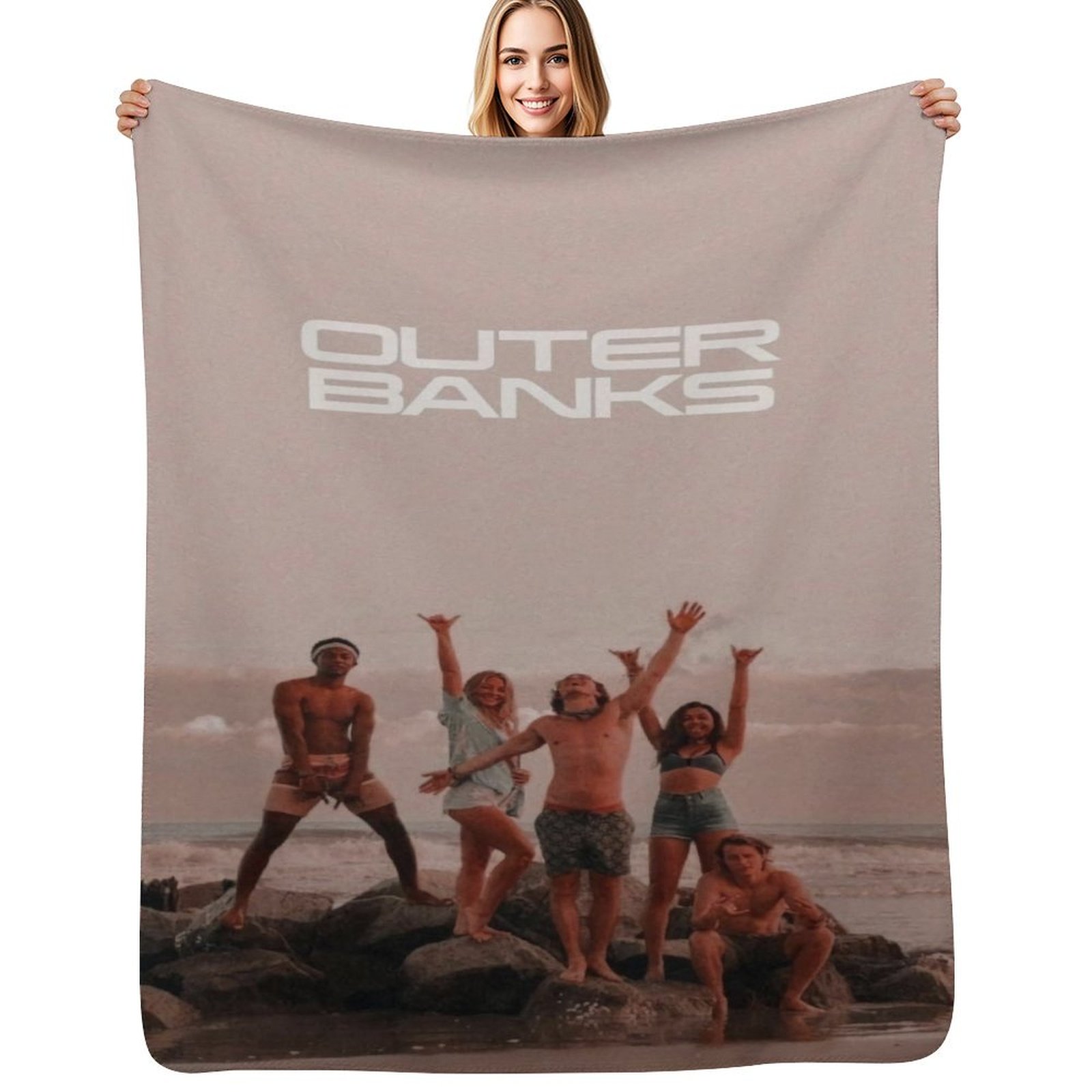 Outer Banks Lamb Fur Blanket Soft And Thick Small Blanket Wall-Hanging ...