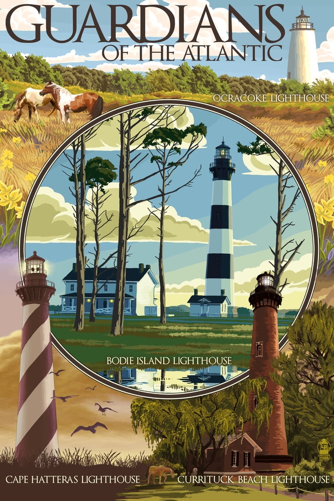 Outer Banks, North Carolina, Guardians of the Atlantic Lighthouses ...