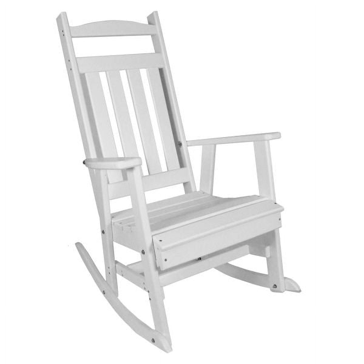 Outer Banks Plantation Rocker - White - Walmart.com