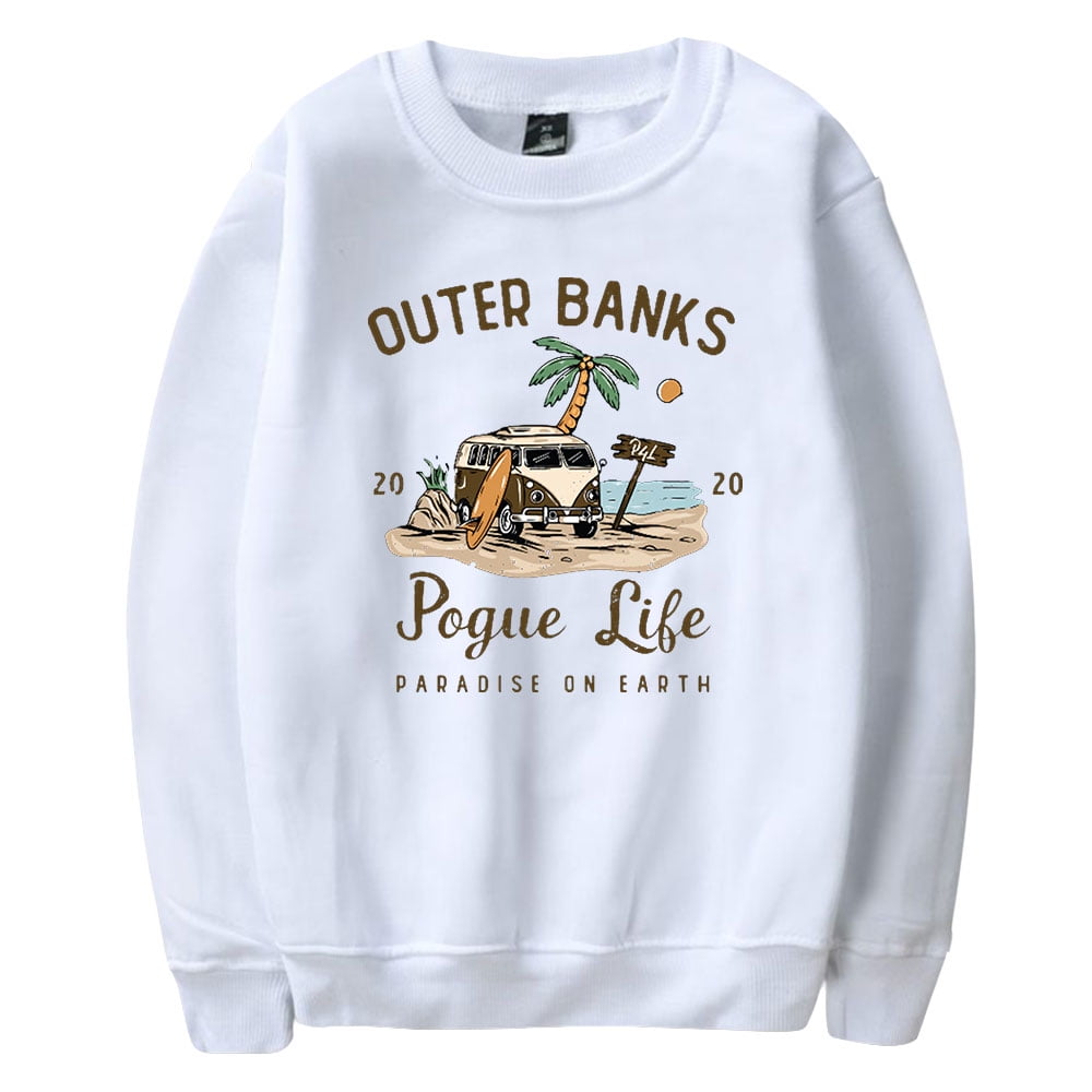 Outer Banks Pogue Life Graphic Crewneck Sweatshirt Trucksuit Hip Hop ...