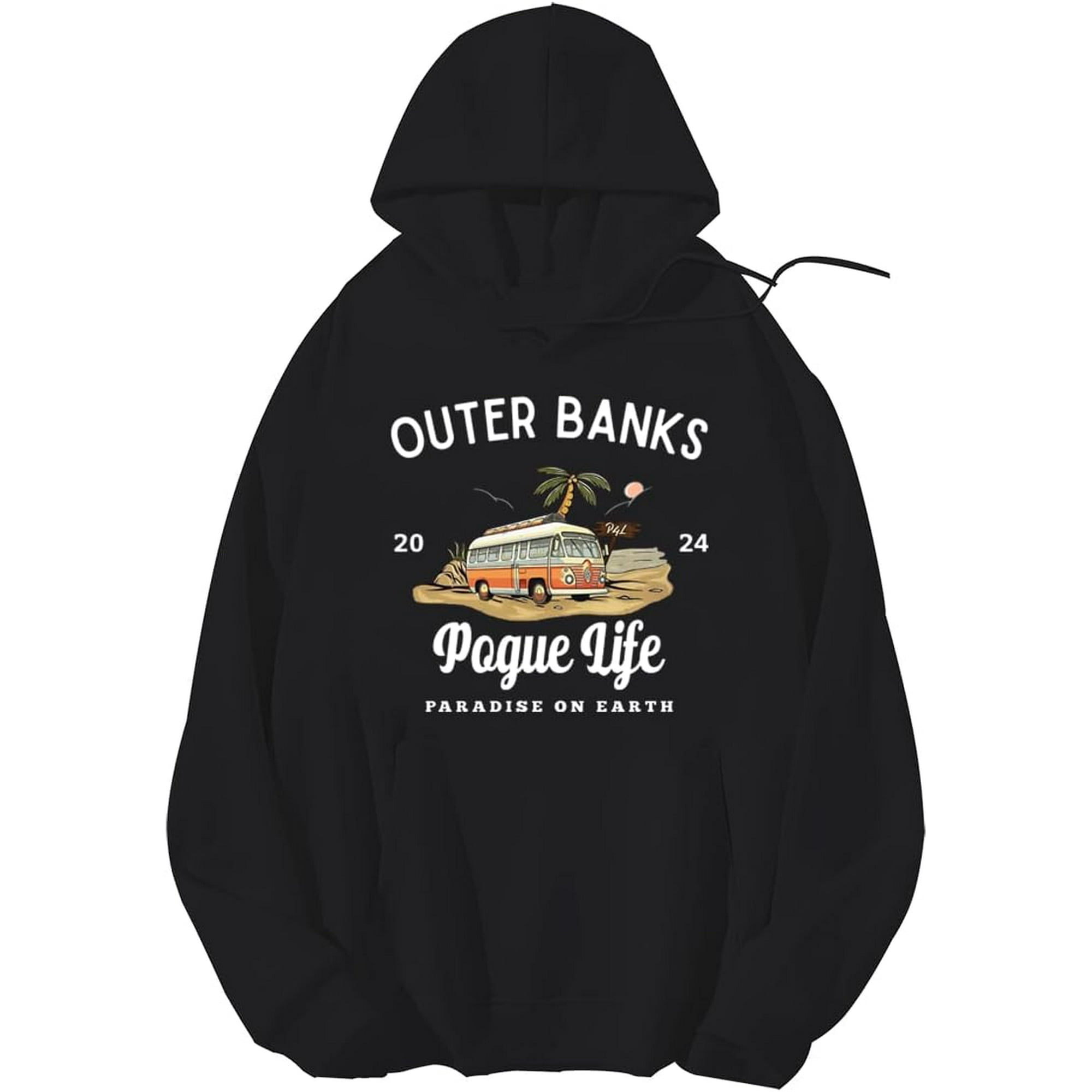 Outer Banks Pogue Life Hoodie, Long Sleeve Pullover Sweatshirt for Men ...