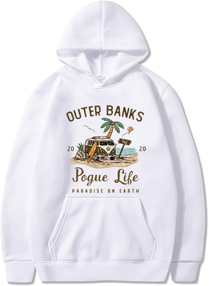 Outer Banks Pogue Life Hoodie New Outer Banks Pogue Life Graphic Hoody ...