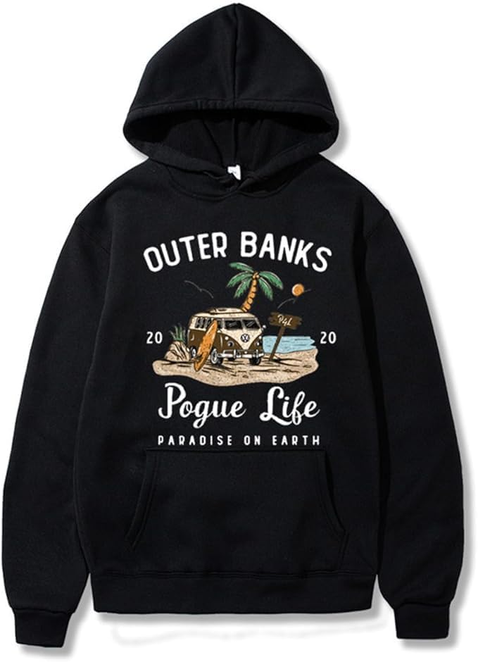 Outer Banks Pogue Life Hoodie New Outer Banks Pogue Life Graphic Hoody ...
