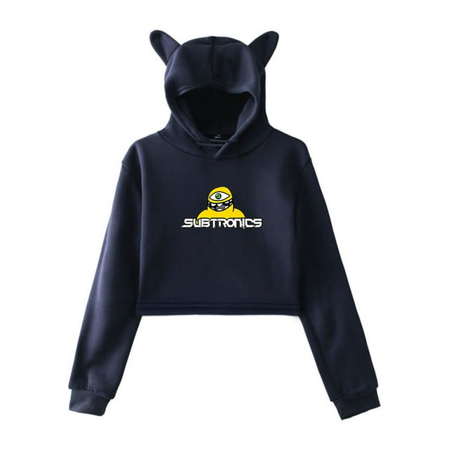 Outer Banks Pogue Life Merch Hoodies Sweatshirts for Girls Cat Ear Crop ...