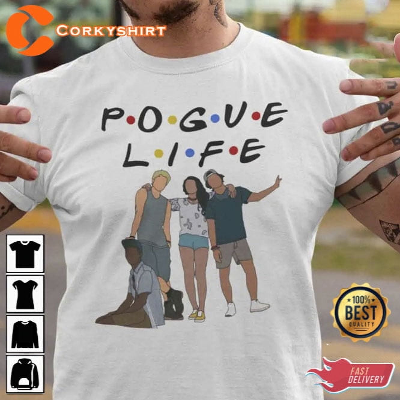 Outer Banks Pogue Life T-shirt - Walmart.com