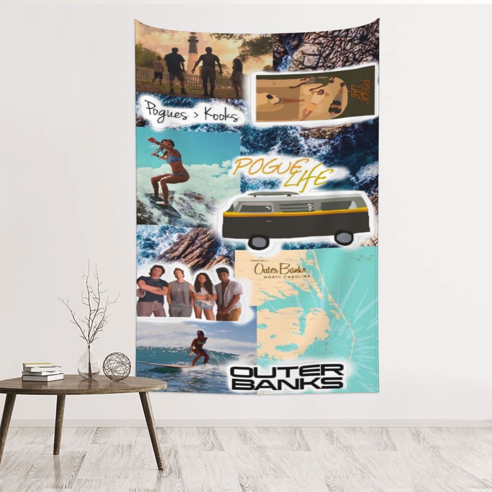 Outer Banks Room Canvas Ornament Art Painting Decor T Gifts Home Modern ...
