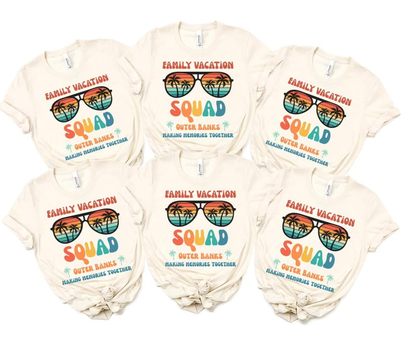 Outer Banks Shirt, Family Vacation Shirts, Matching Group Shirts ...