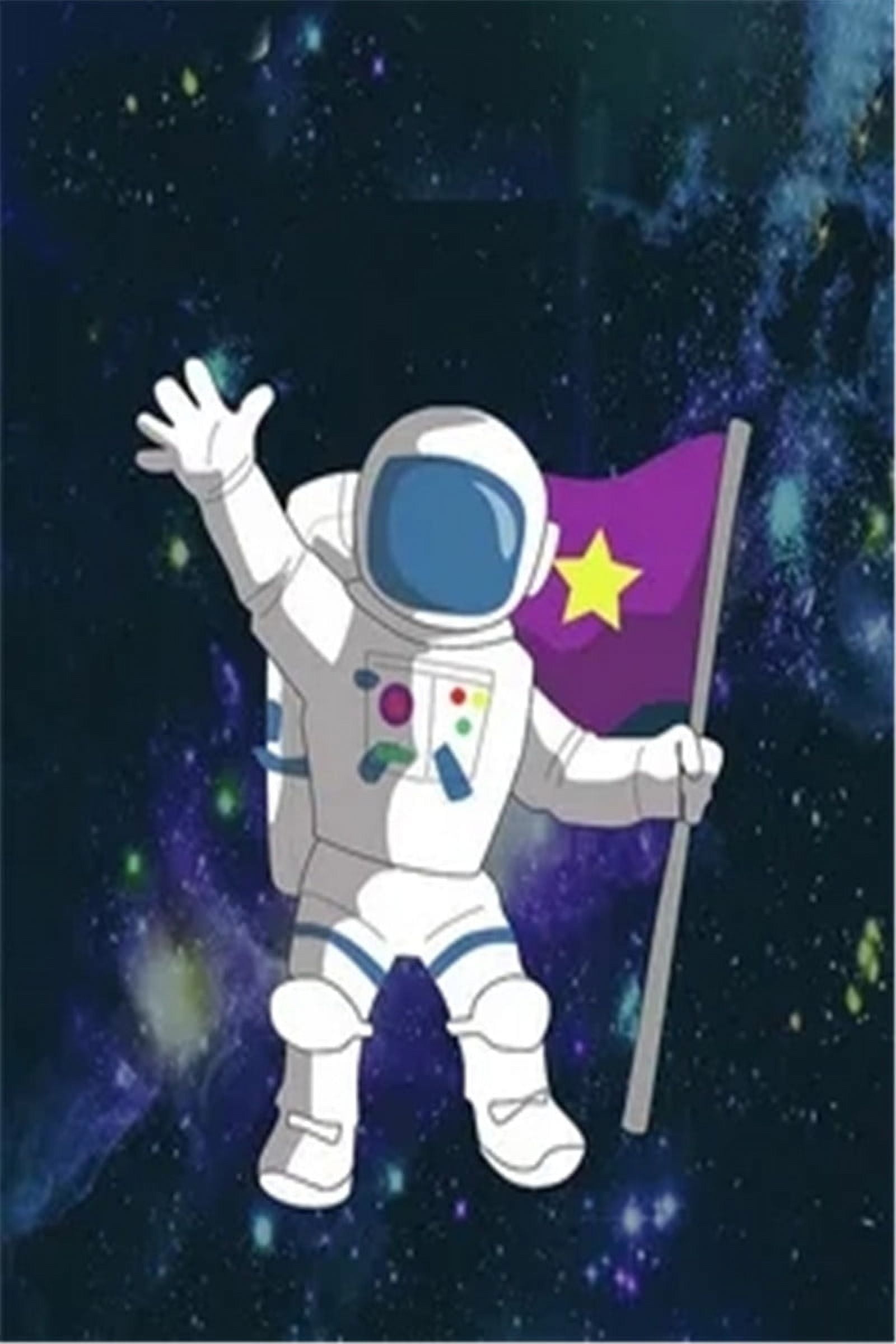 Outer Space Astronaut Face Photography Backdrop Banner Astronaut ...