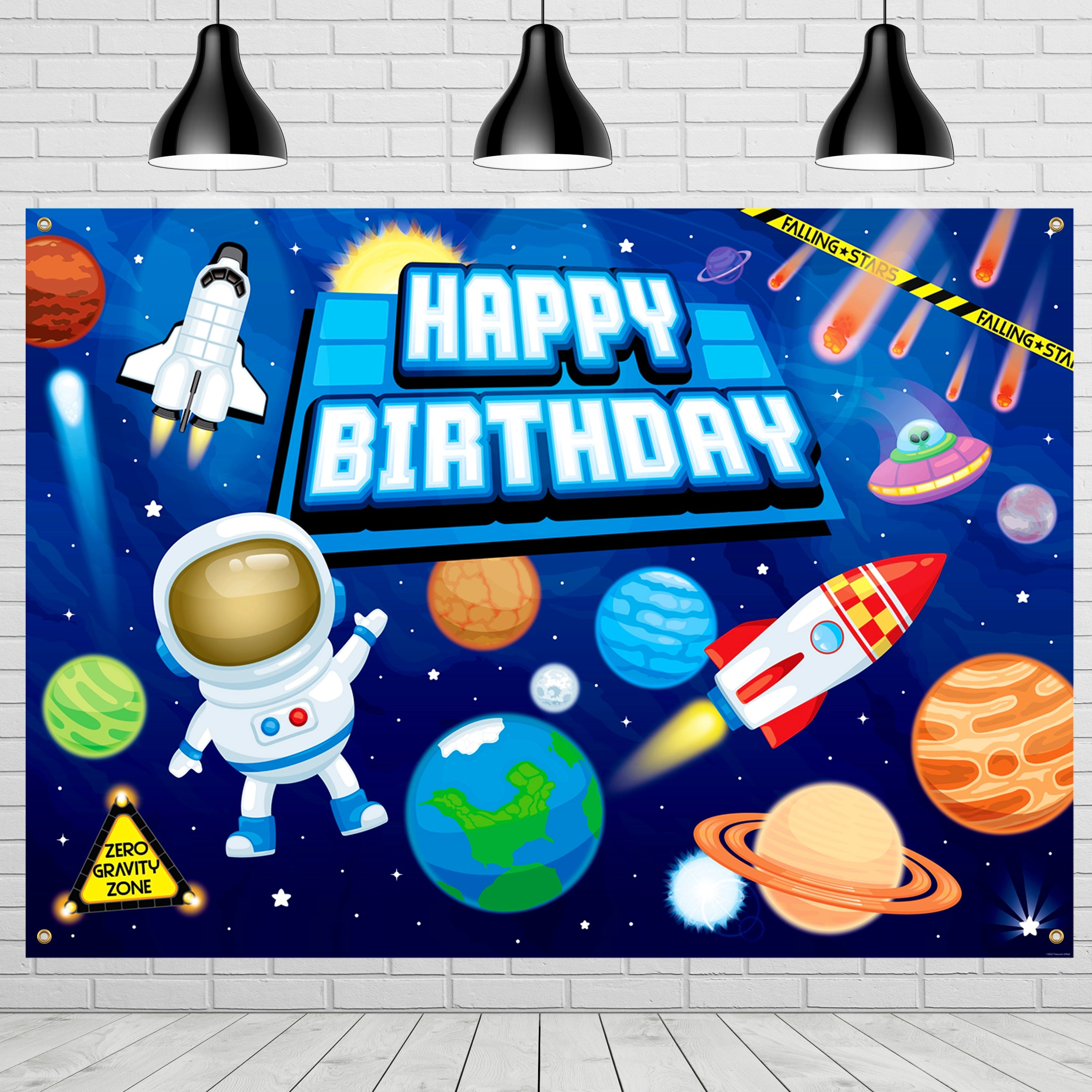 Outer Space Backdrop - Outer Space Party Supplies - Walmart.com