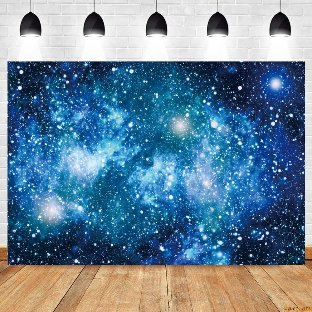 Outer Space Backdrop Universe Space Galaxy Earth Starry Sky Baby ...