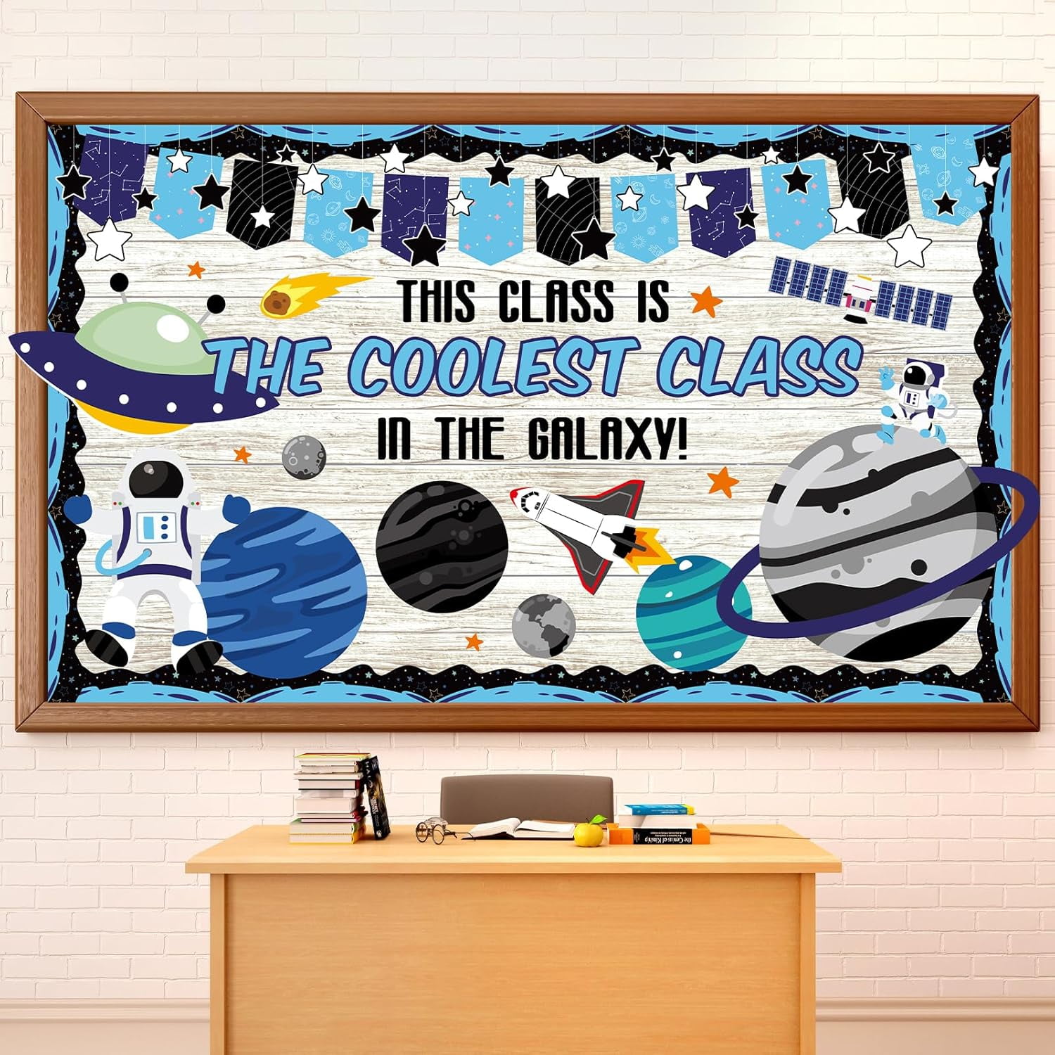 Outer Space Bulletin Board Set Galaxy Classroom Bulletin Board ...