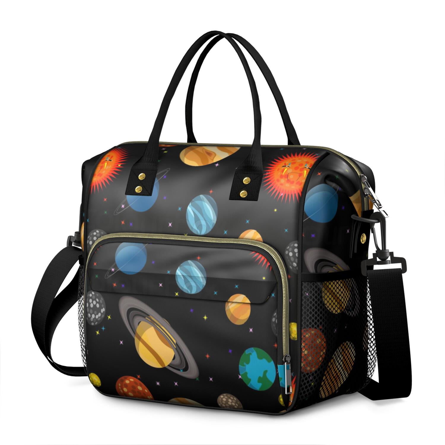 Outer Space Dream Insulated Lunch Box – Leakproof Dual Compartment ...